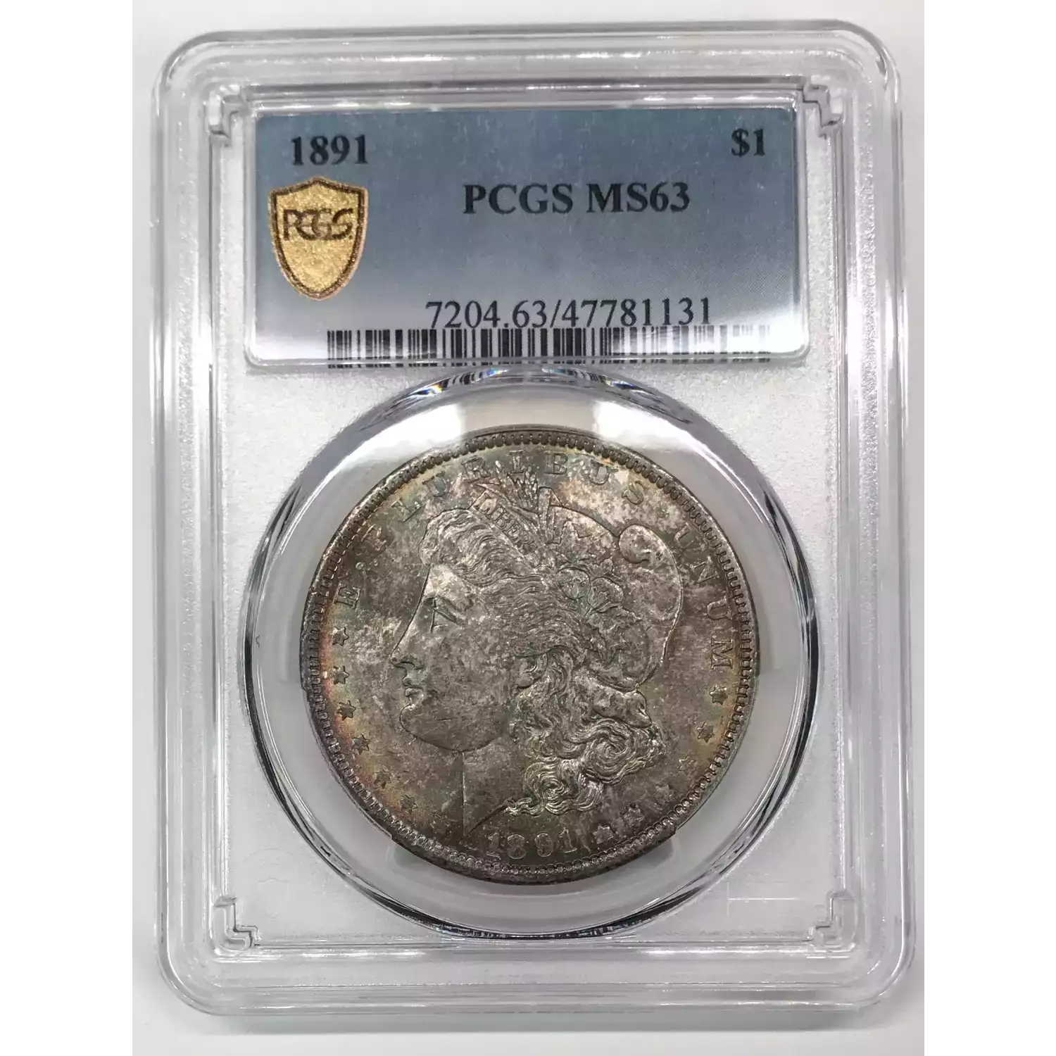 1891 Morgan Silver Dollar PCGS MS-63 - Old Pueblo Coin