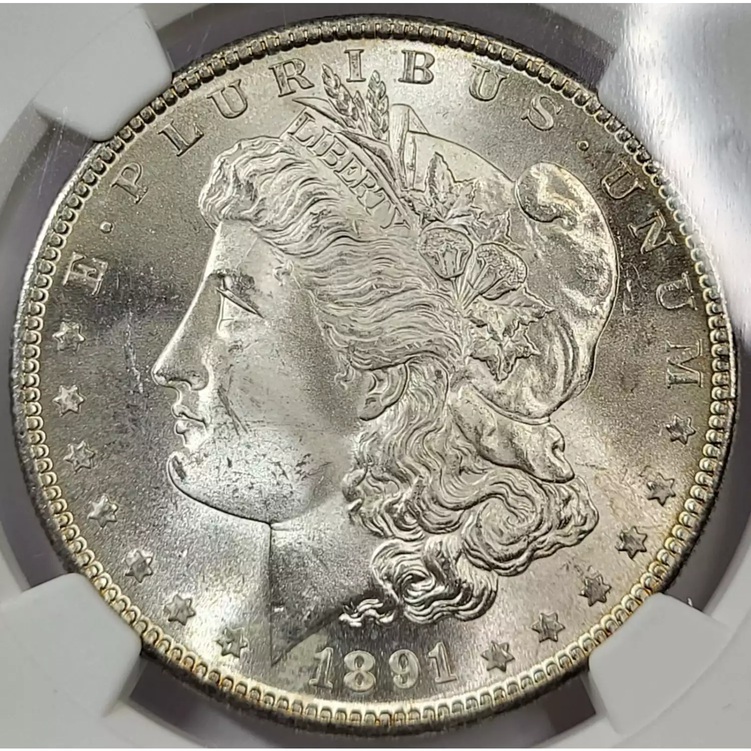 1891-S Morgan Silver Dollar NGC MS-64 - Old Pueblo Coin