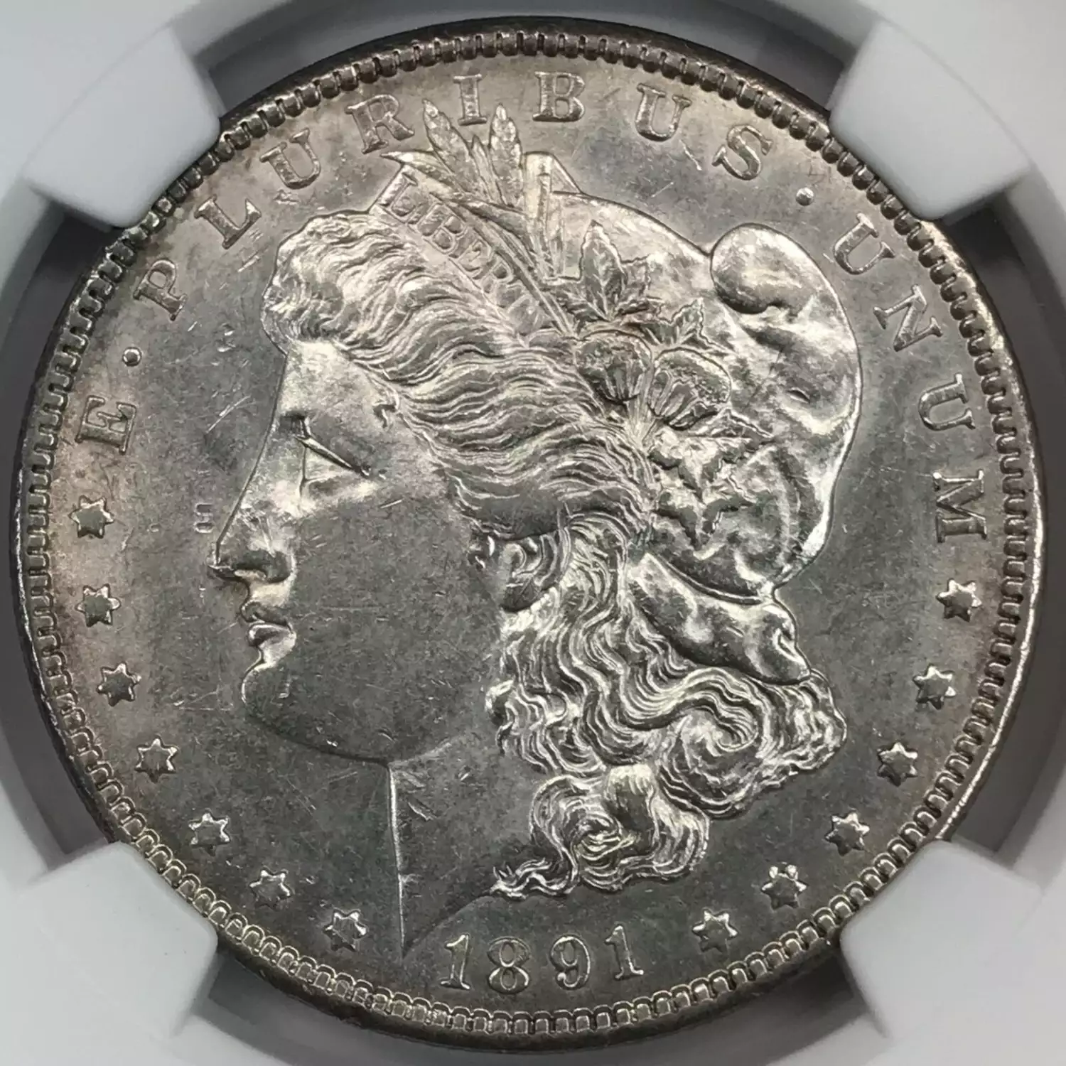 1891-CC Morgan Silver Dollar NGC AU-Details - Old Pueblo Coin