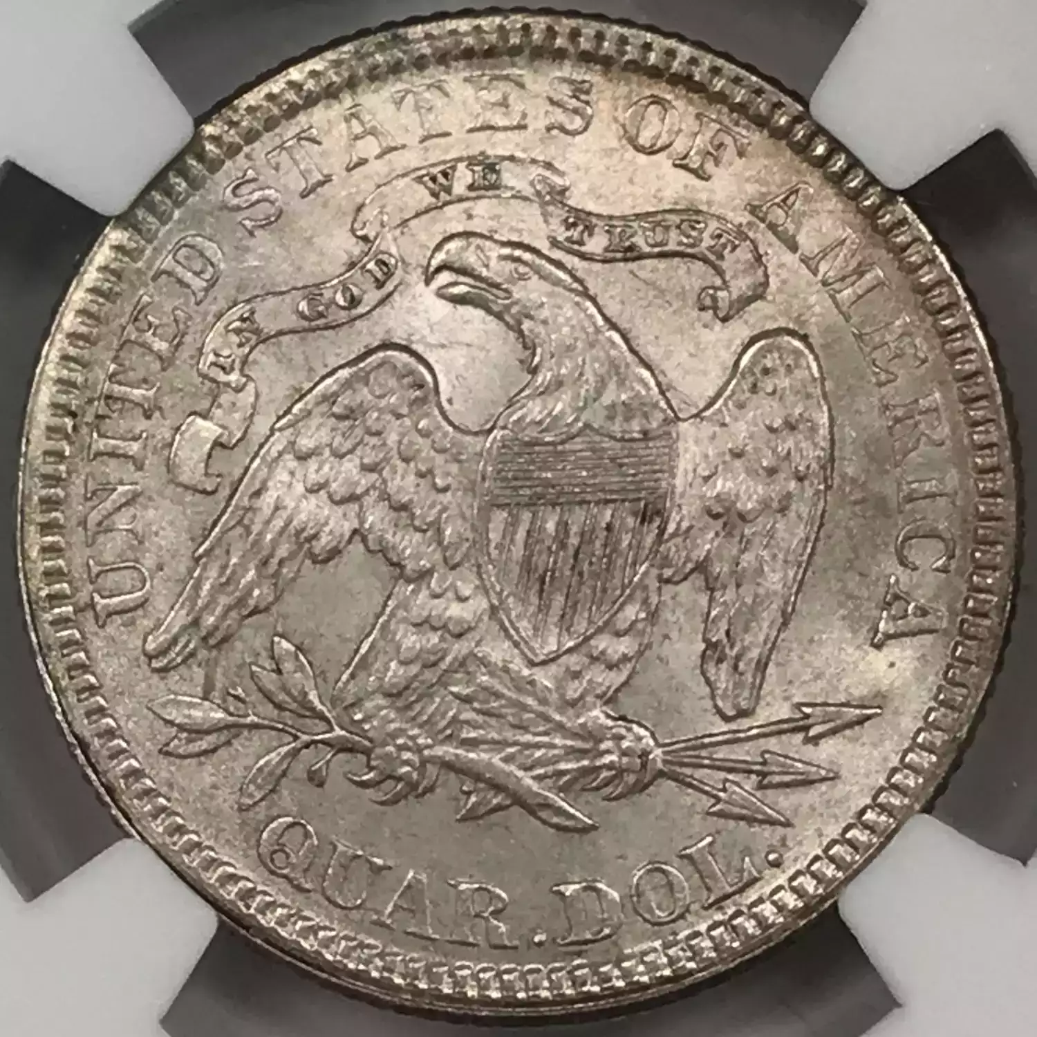 1891 Seated Liberty Quarter NGC MS-62 - Old Pueblo Coin