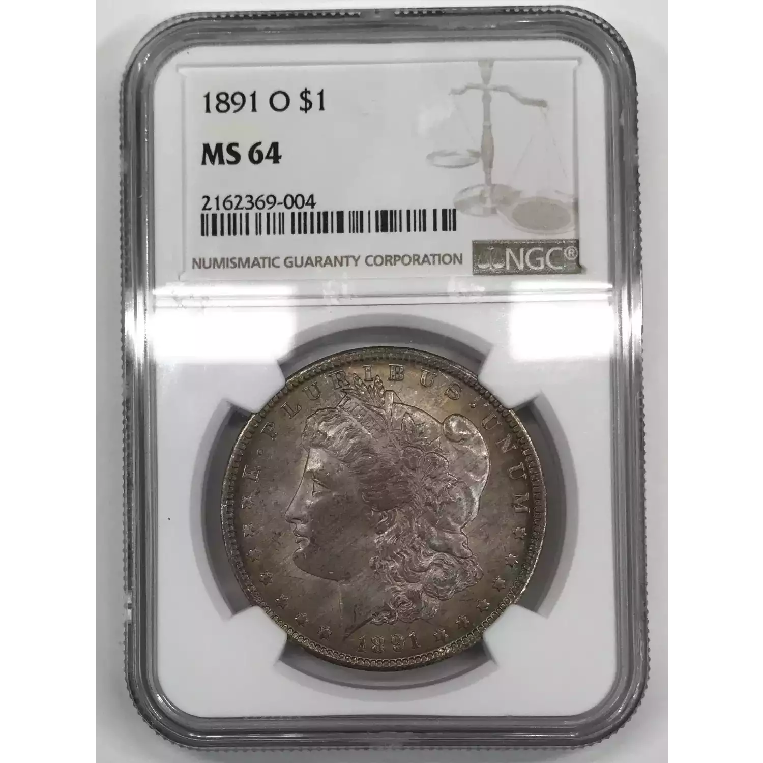 1891-O Morgan Silver Dollar NGC MS-64 - Old Pueblo Coin