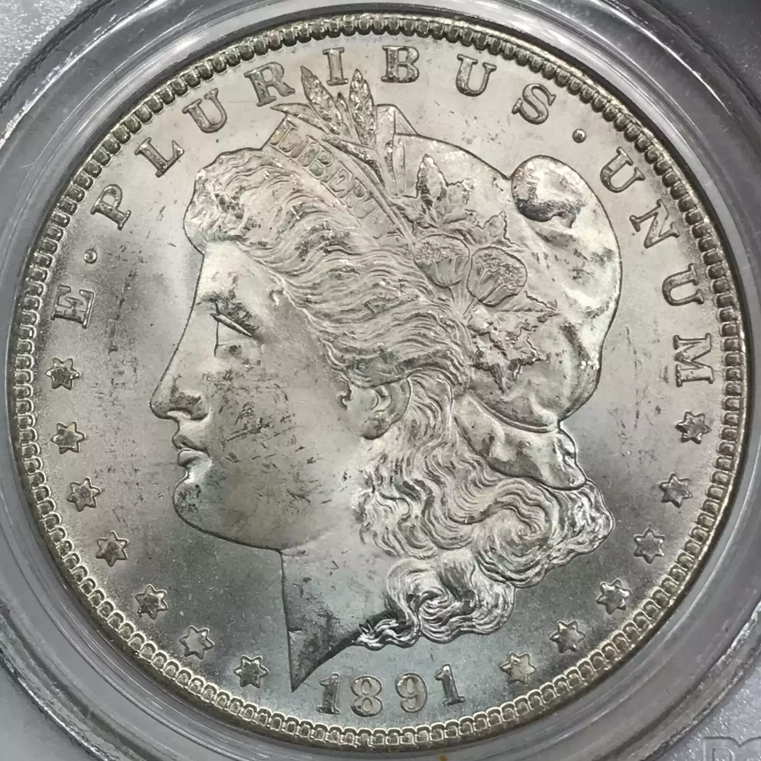 1891-CC Morgan Silver Dollar PCGS MS-64 CAC - Old Pueblo Coin