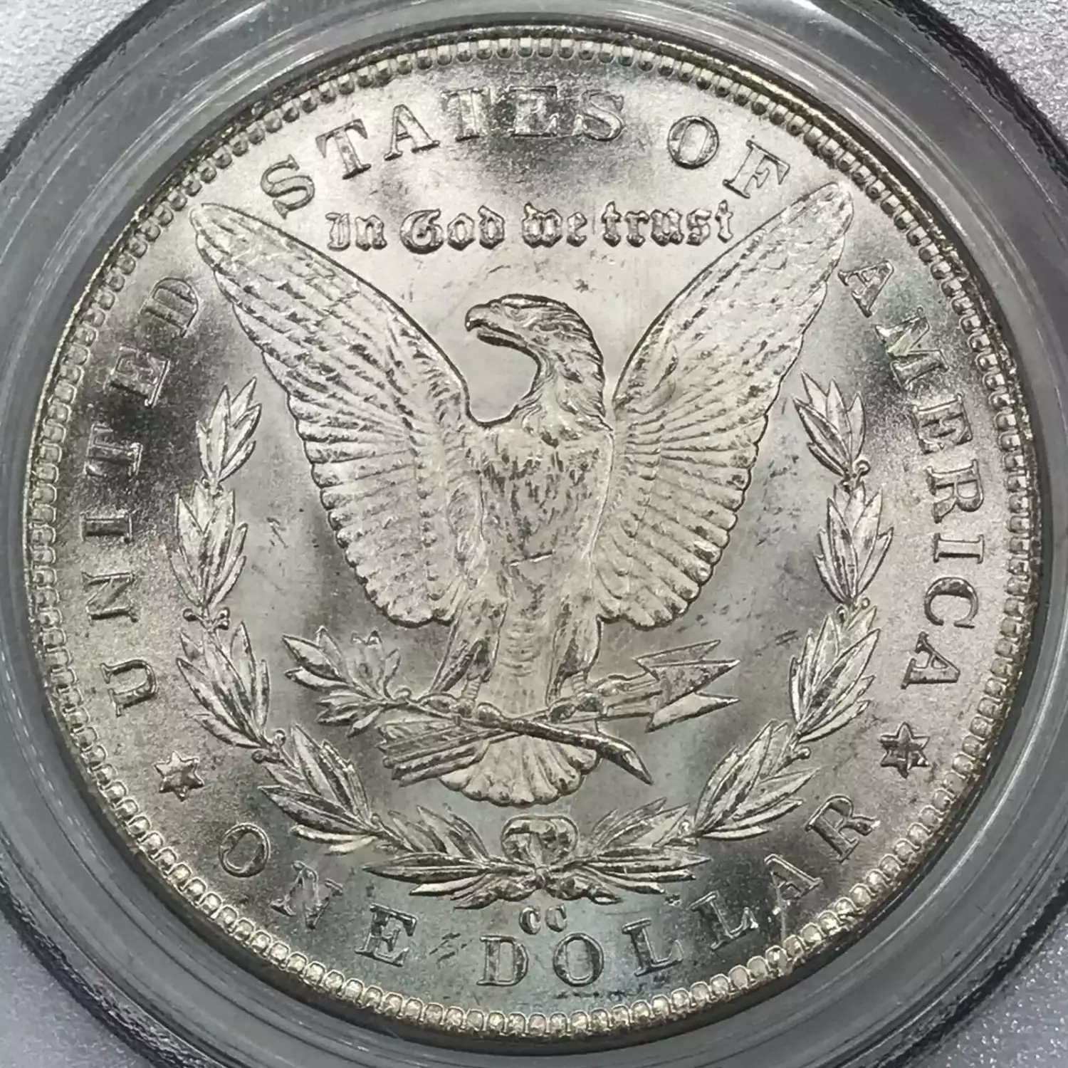 1891-CC Morgan Silver Dollar PCGS MS-64 TOP 100 VAM-3 Spitting Eagle - Old Pueblo Coin