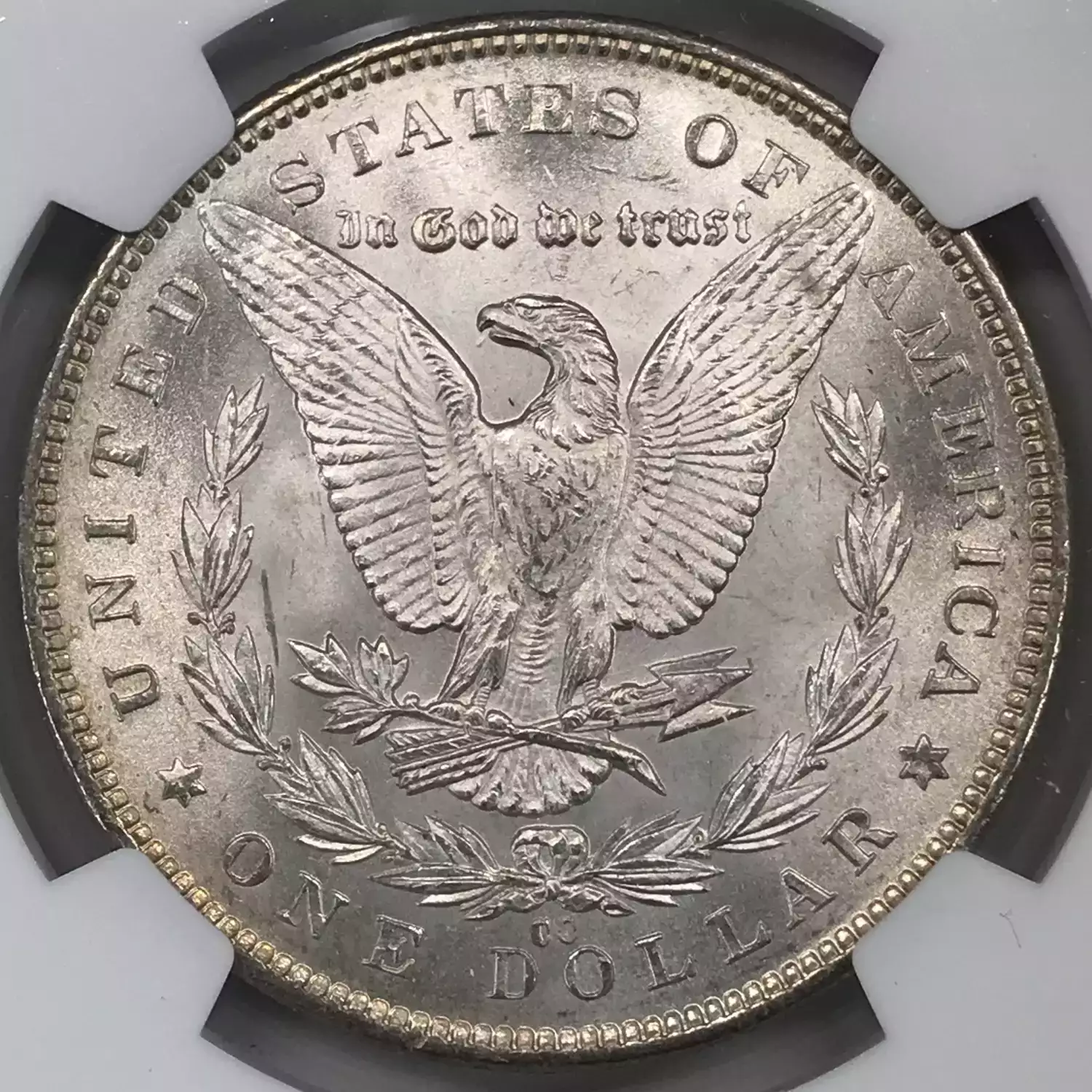 1891-CC Morgan Silver Dollar NGC MS-62 TOP 100 VAM-3 SPITTING EAGLE - Old Pueblo Coin