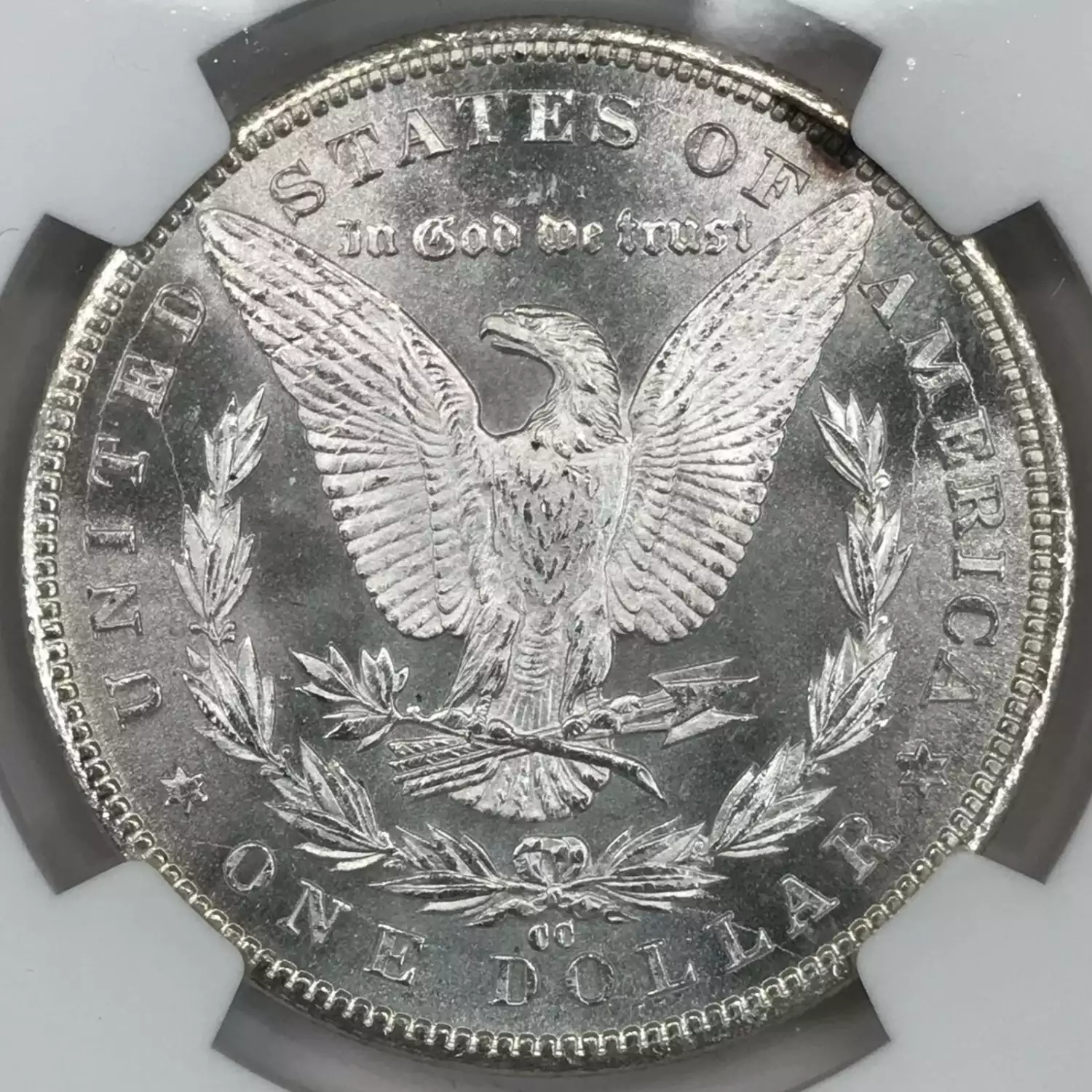 1892-CC Morgan Silver Dollar NGC MS-64 - Old Pueblo Coin