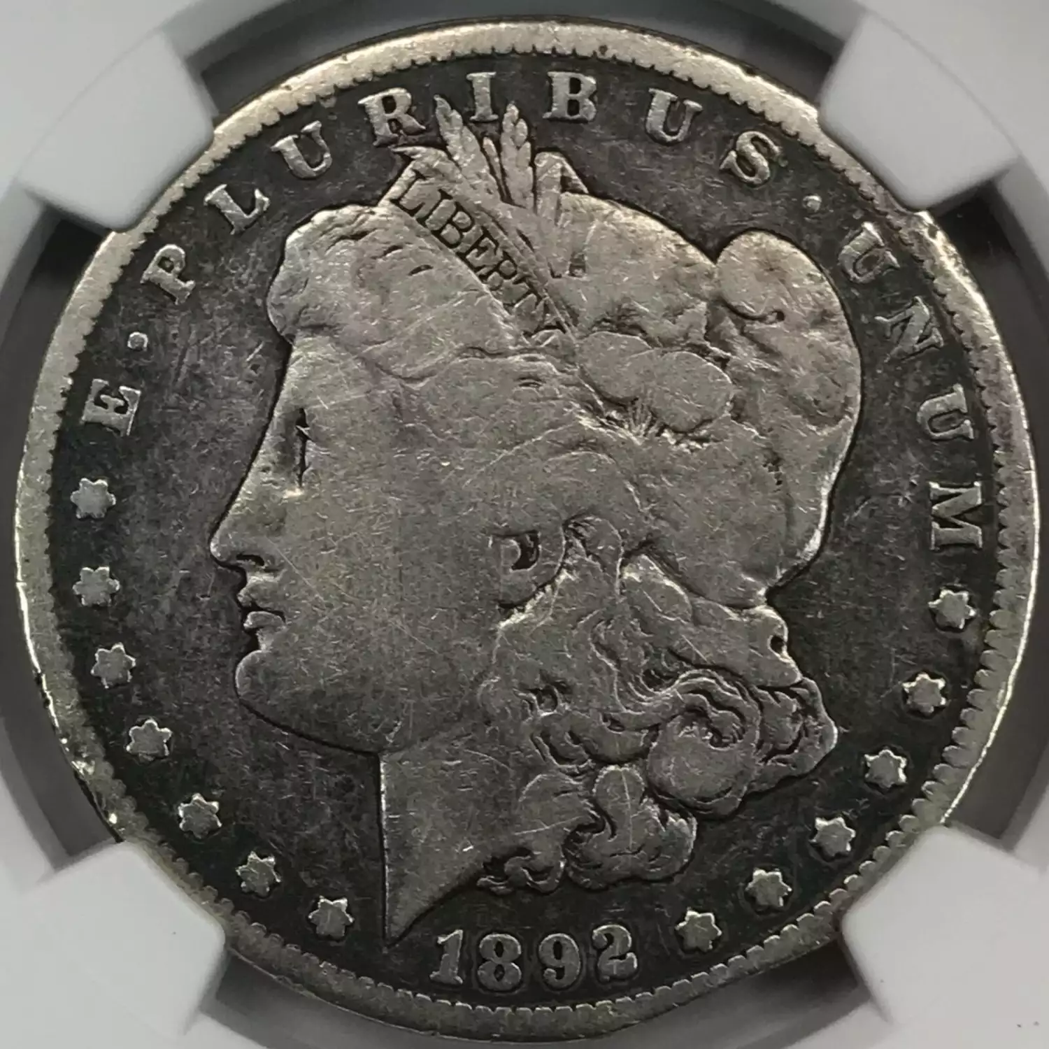 1892-CC Morgan Silver Dollar NGC VG-Details - Old Pueblo Coin