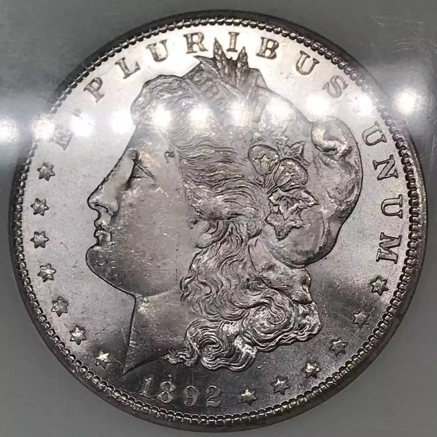 1892-CC Morgan Silver Dollar NGC MS-64 CAC - Old Pueblo Coin