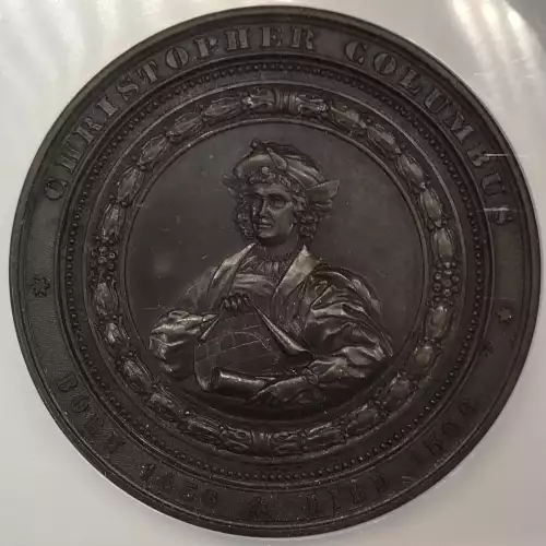 1892-93 Medal NGC MS-63 BN E-55 CHRISTOPHER COLUMBUS WORLD'S COLUMBIAN ...
