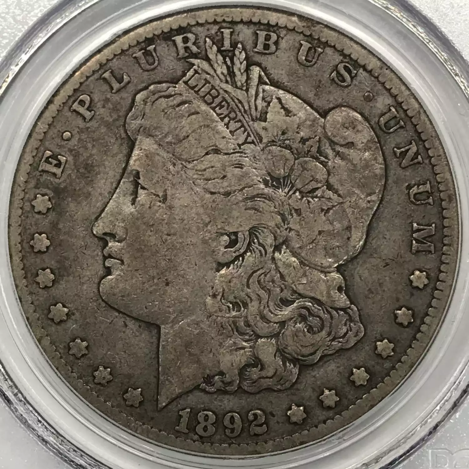 1892-CC Morgan Silver Dollar PCGS F-15 - Old Pueblo Coin