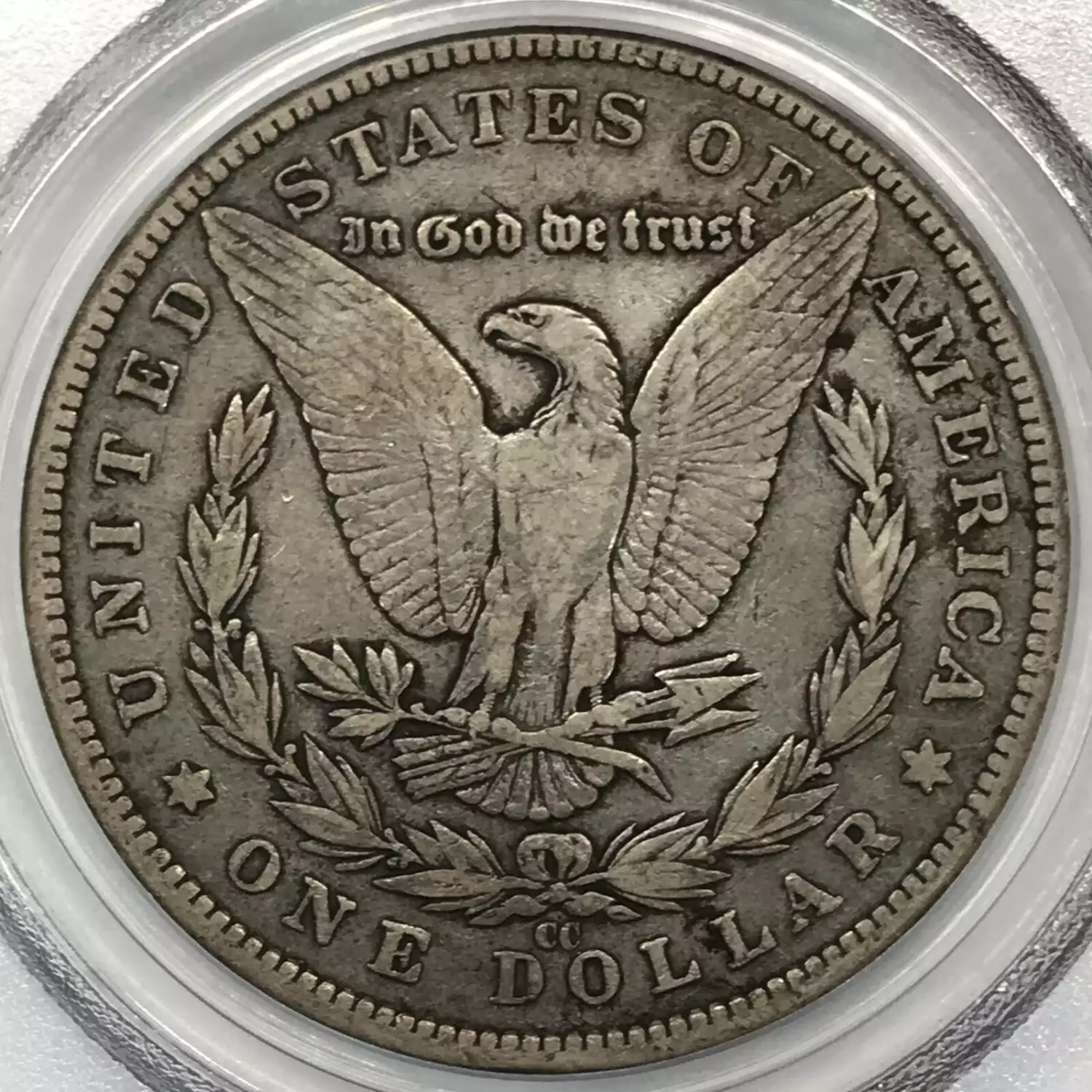 1892-CC Morgan Silver Dollar PCGS F-15 - Old Pueblo Coin