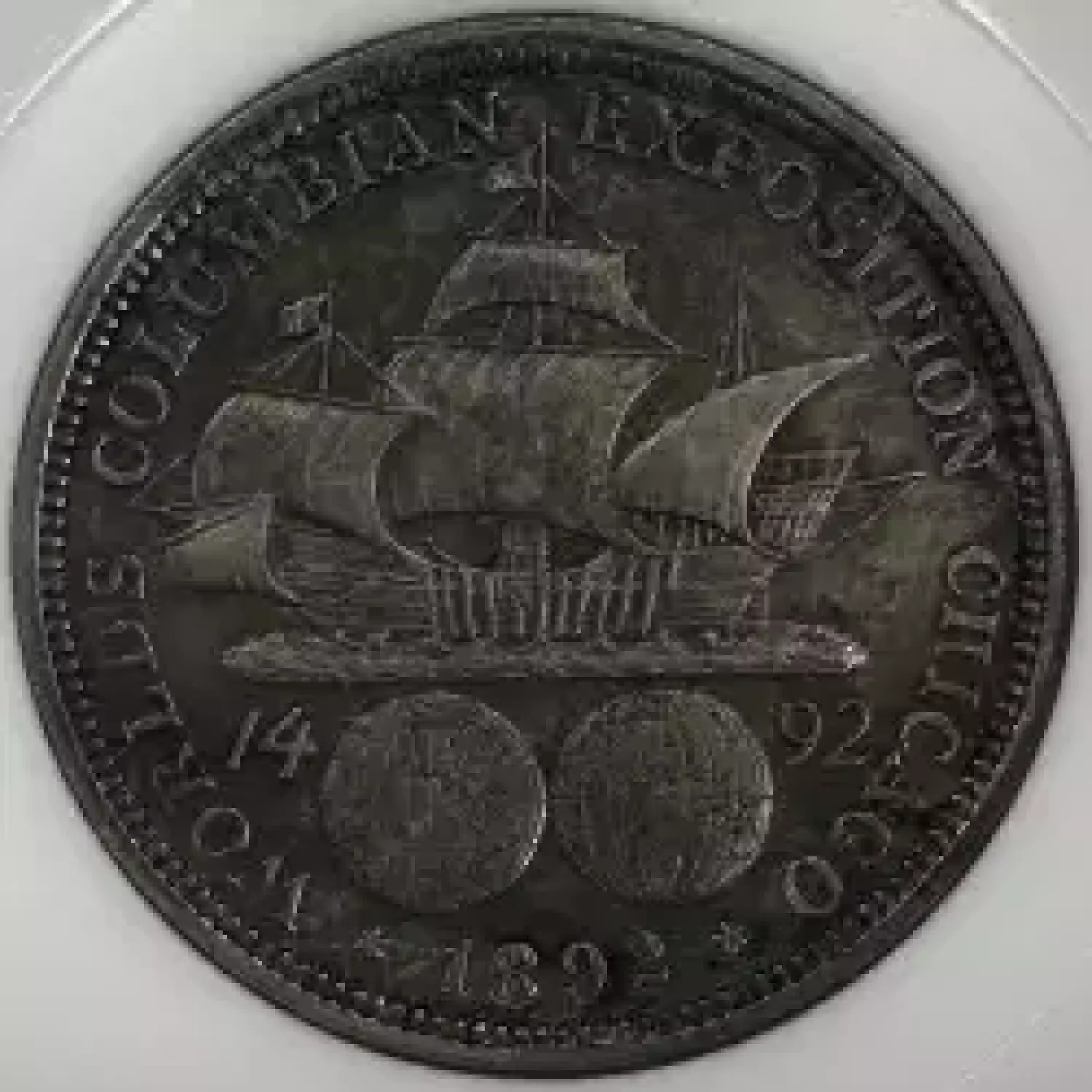 1892 World's Columbian Exposition Commemorative Half Dollar NGC MS-63 ...
