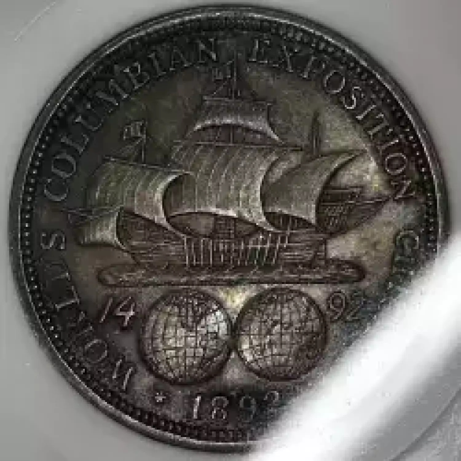 1892 World's Columbian Exposition Commemorative Half Dollar NGC MS-63 ...