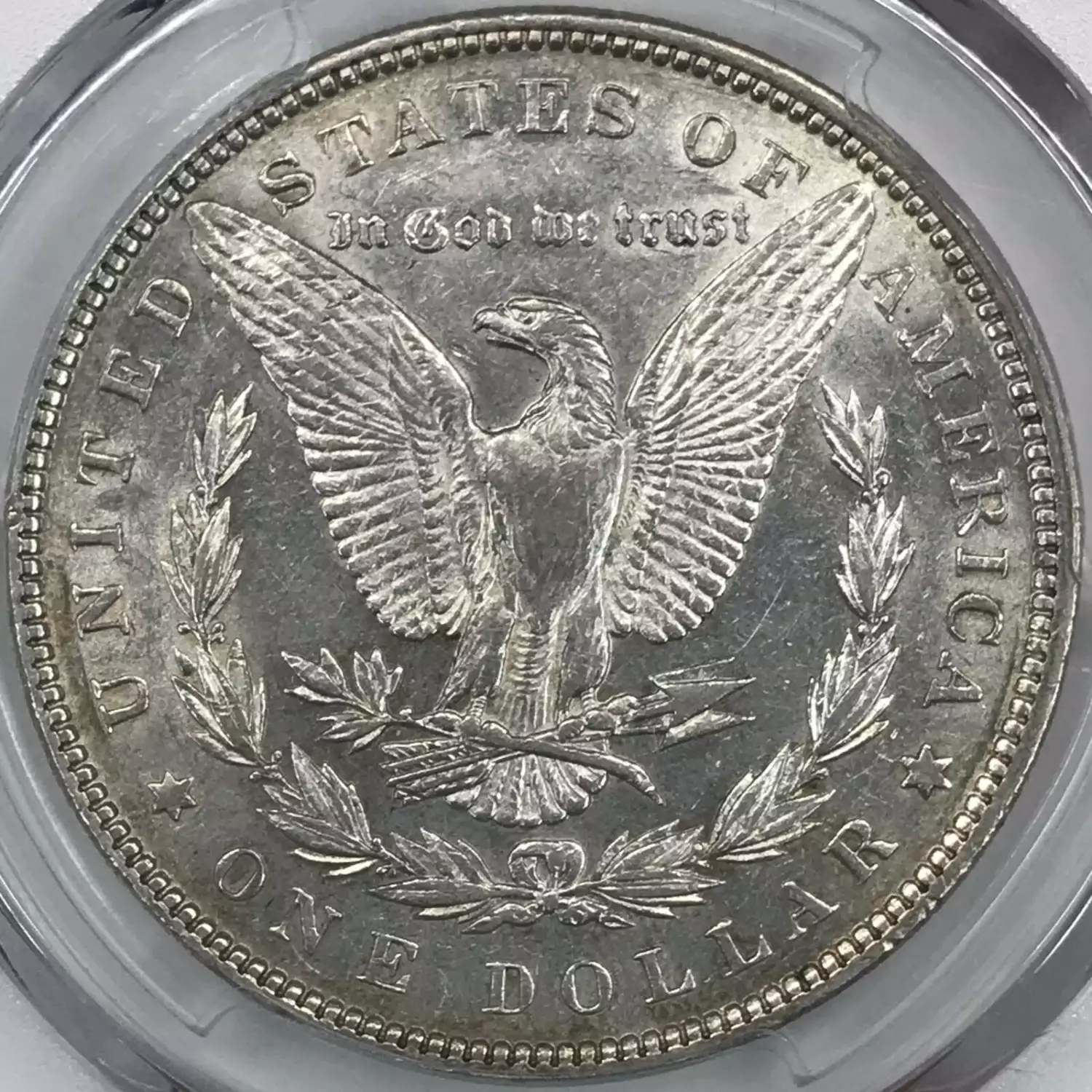 1893 Morgan Silver Dollar PCGS AU-53 TOP 100 VAM-4 DDO Doubled Stars CAC - Old Pueblo Coin