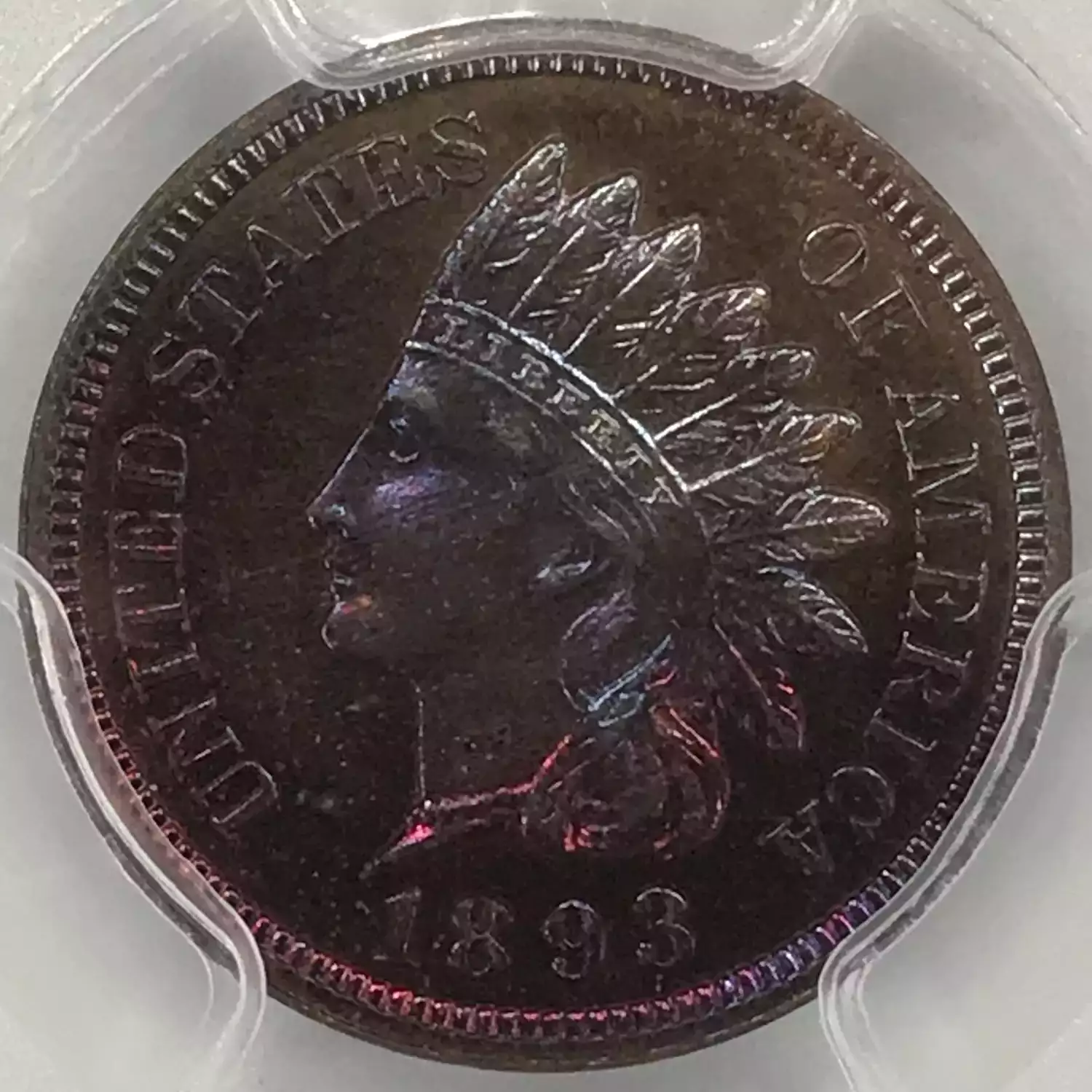 1893 Indian Head Cent PCGS PR-65 BN - Old Pueblo Coin