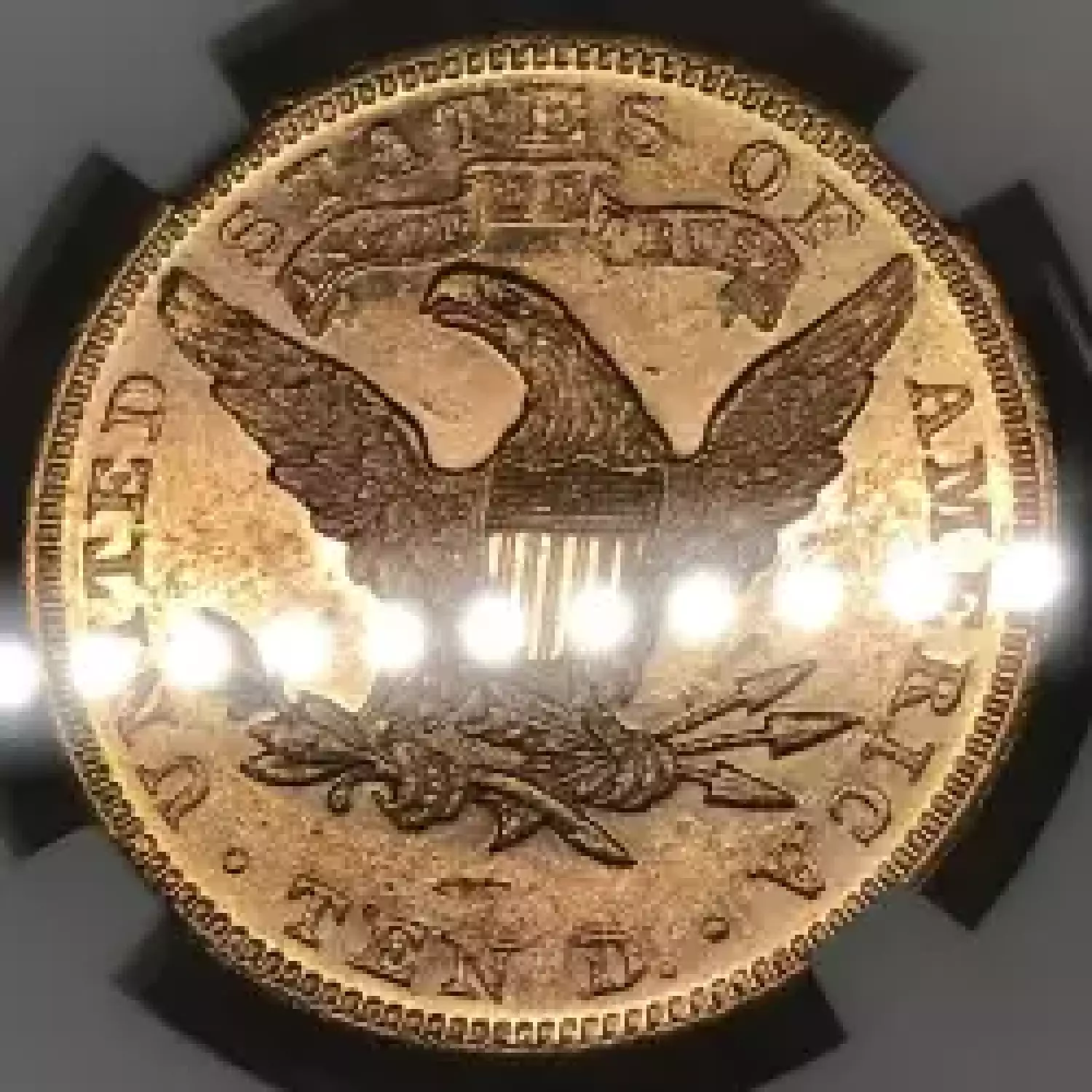 1893 $10 Gold Liberty Head Eagle NGC MS-61 - Old Pueblo Coin