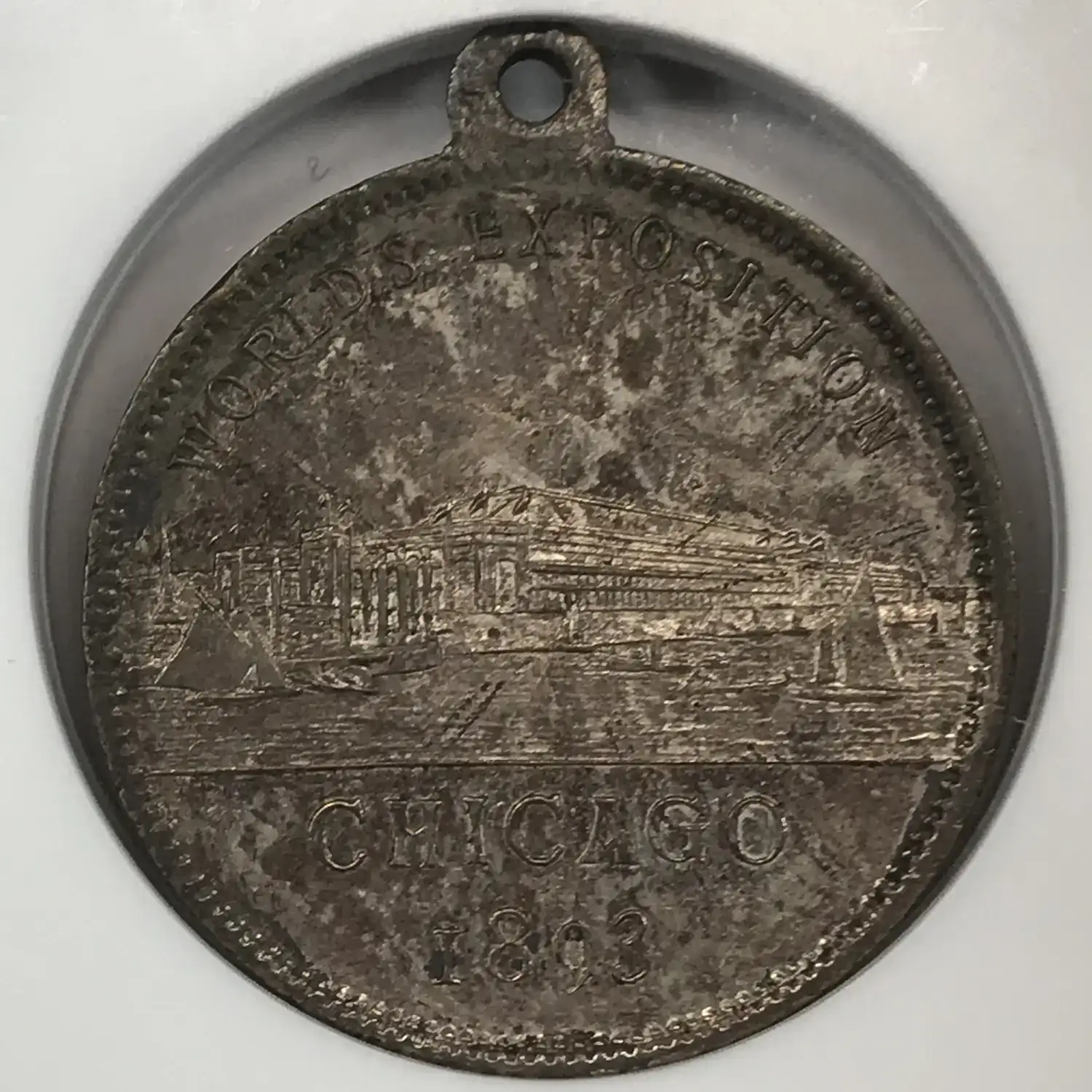 1893 Medal NGC MS-62 COLUMBUS, DRAPED BUST WORLD'S COLUMBIAN EXPO ...