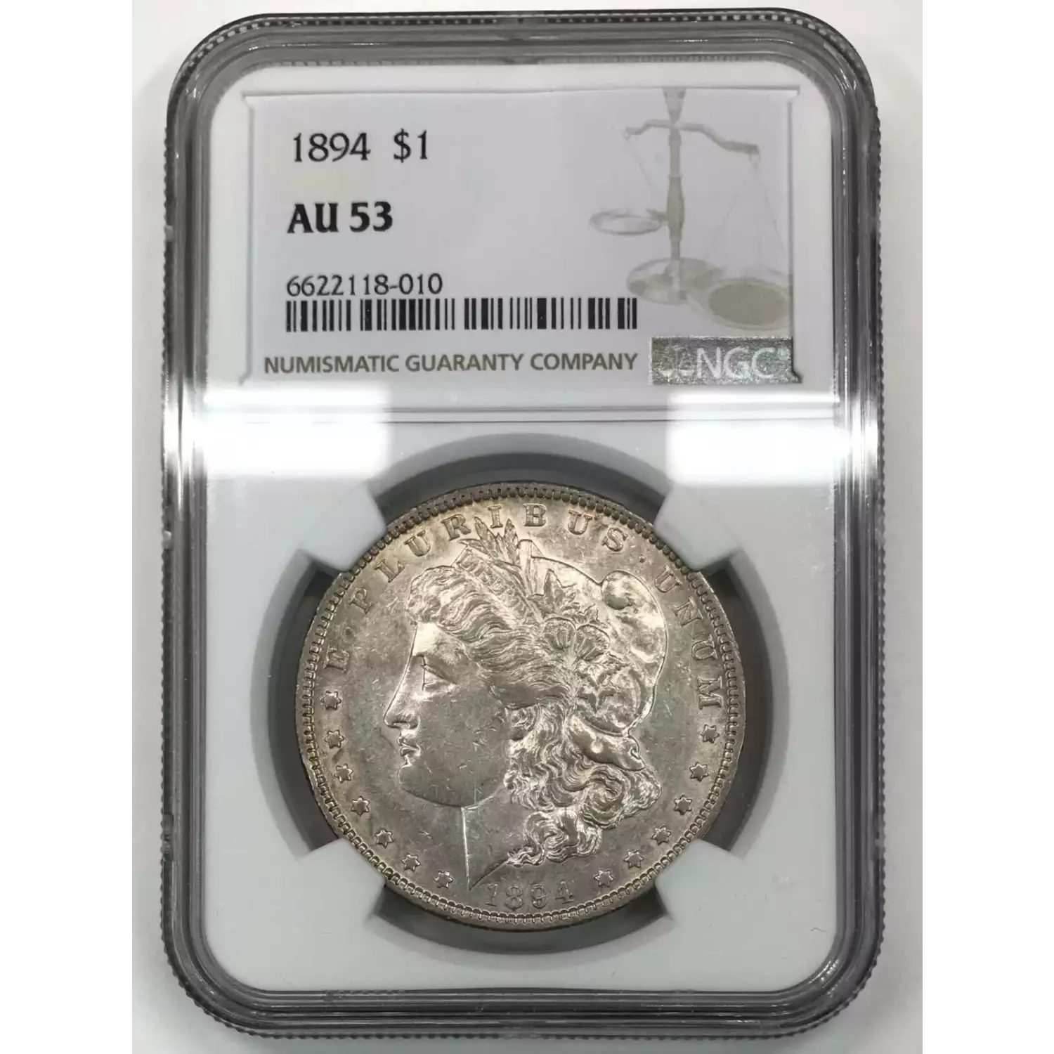 1894 Morgan Silver Dollar NGC AU-53 - Old Pueblo Coin