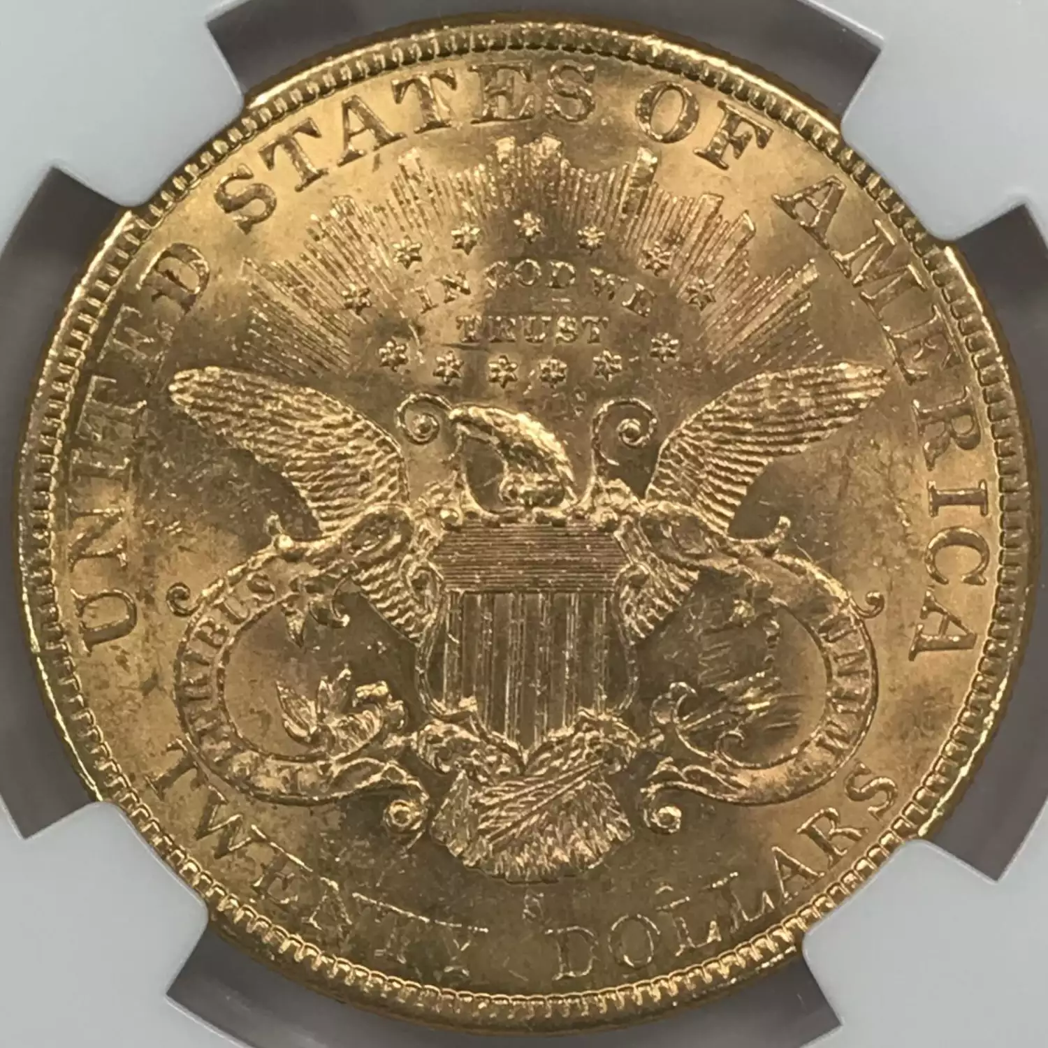 1895-S Liberty Head $20 Gold Double Eagle NGC MS-61 - Old Pueblo Coin