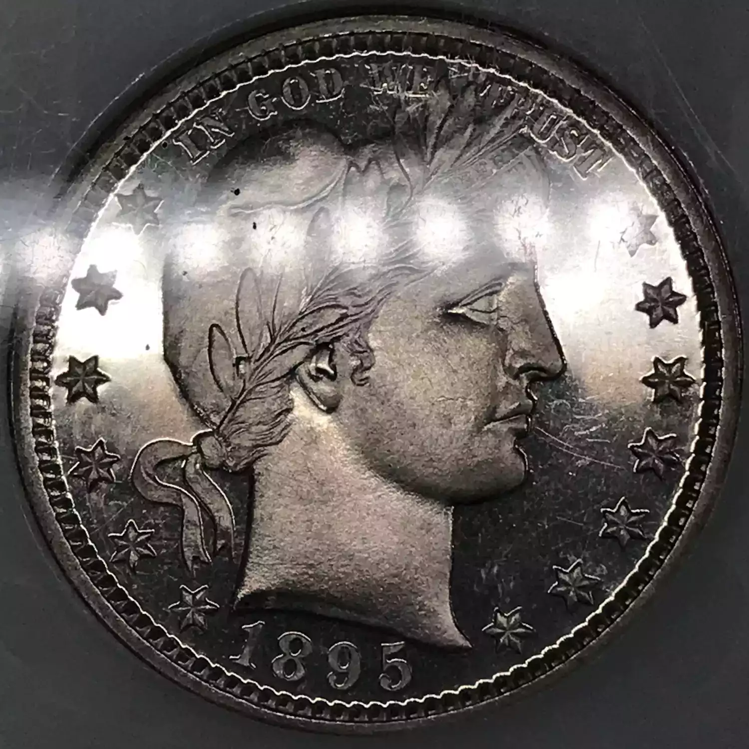 1895 Barber Liberty Head Quarter NGC PF-66 CAMEO - Old Pueblo Coin