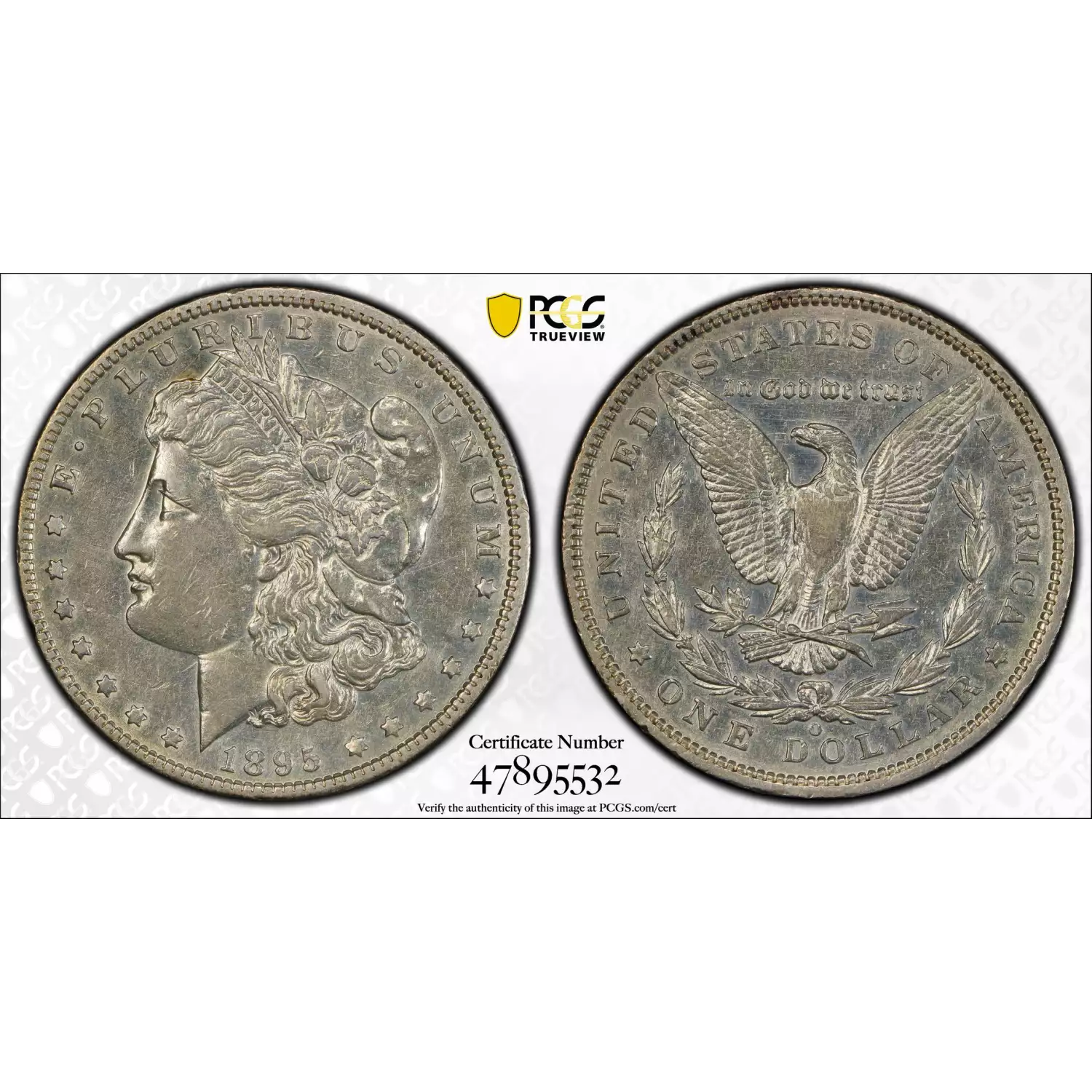 1895-O Morgan Silver Dollar PCGS Genuine - XF Details (92 - Cleaned) - Old Pueblo Coin