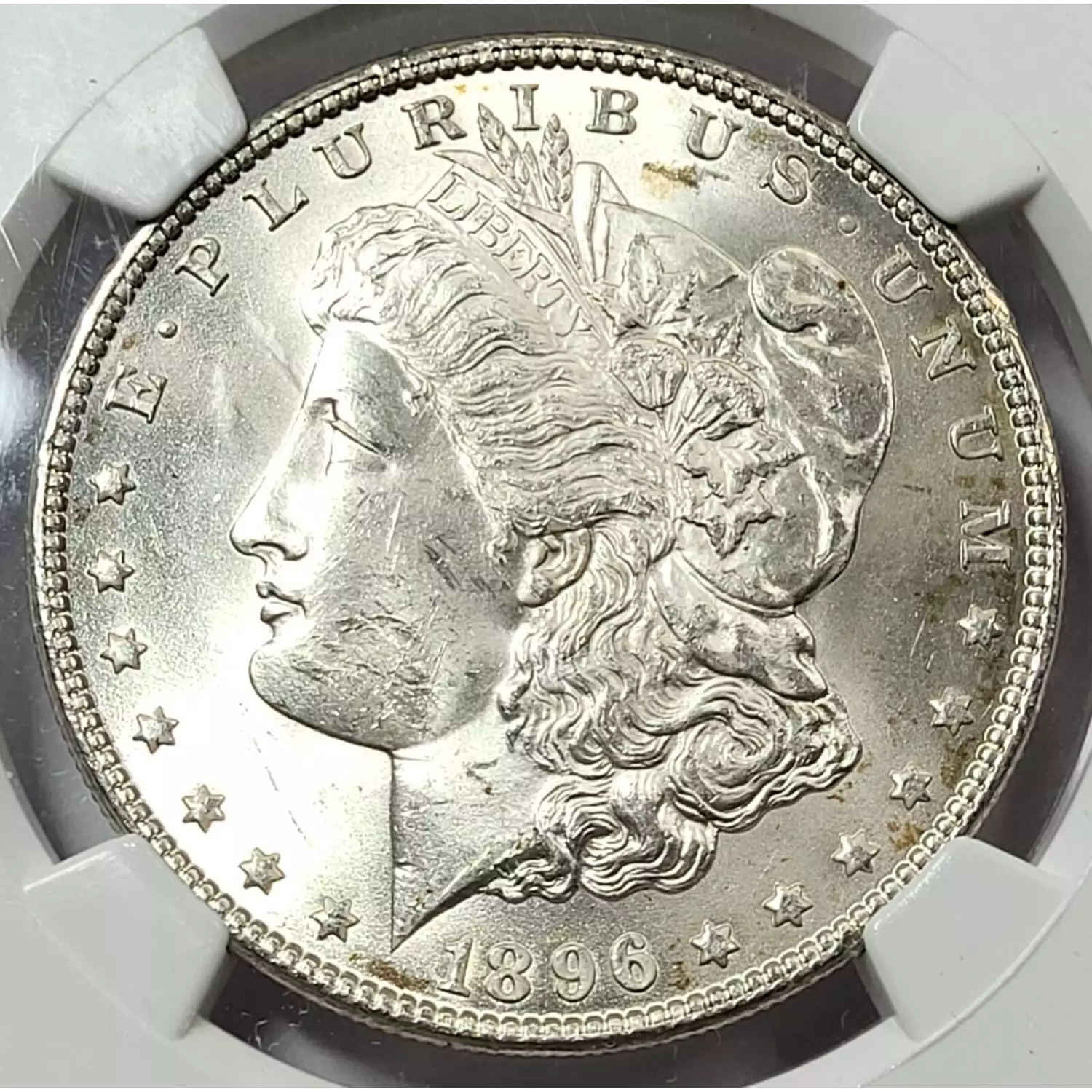 1896 Morgan Silver Dollar NGC MS-63 Music City Collection - Old Pueblo Coin