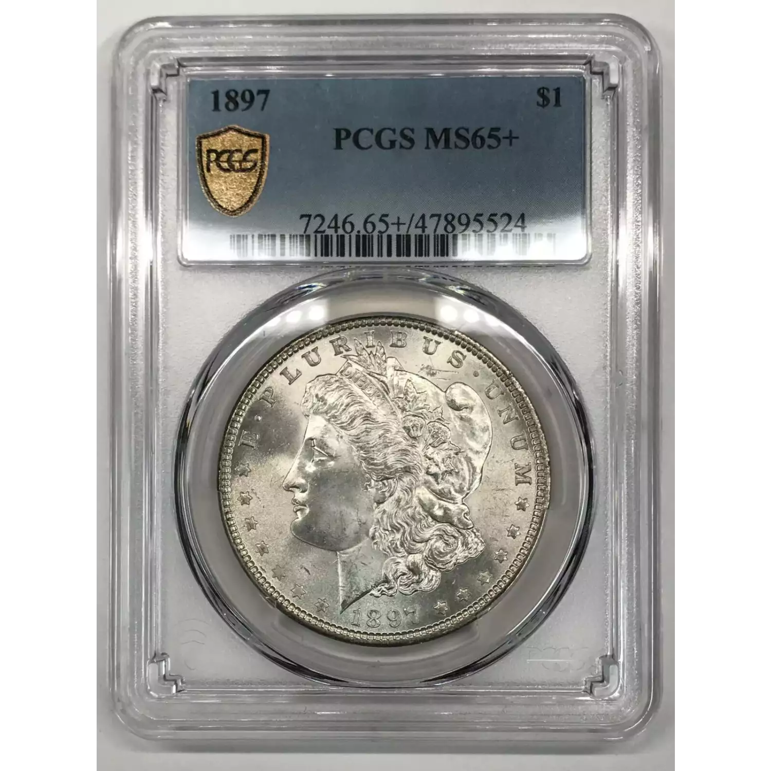 1897 Morgan Silver Dollar PCGS MS-65+ - Old Pueblo Coin