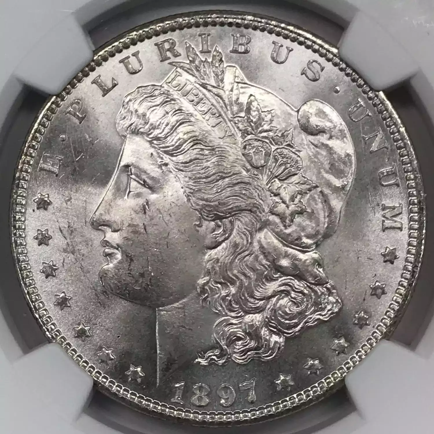 1897 Morgan Silver Dollar NGC MS-64 - Old Pueblo Coin