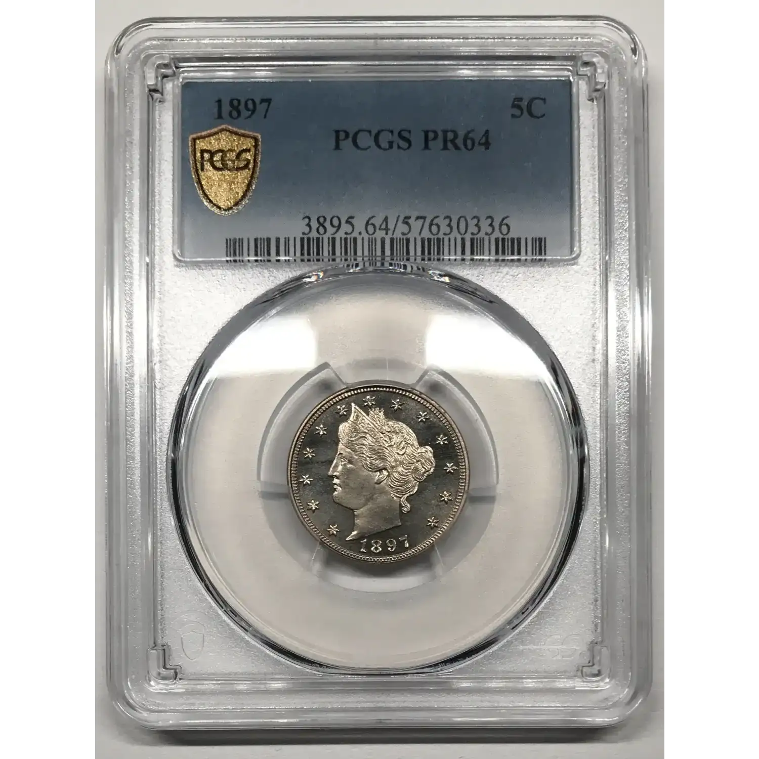 1897 Liberty Head V Nickel PCGS PR-64 - Old Pueblo Coin
