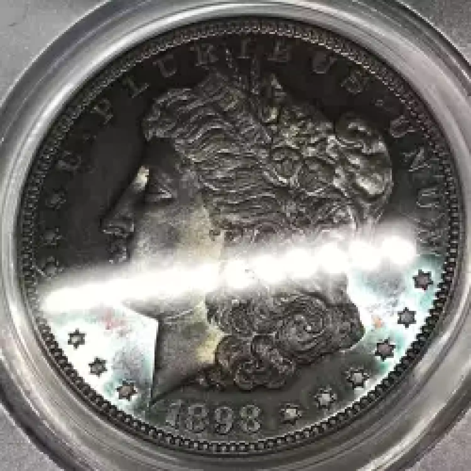 1898 Morgan Silver Dollar PCGS PR-64 CAC - Old Pueblo Coin