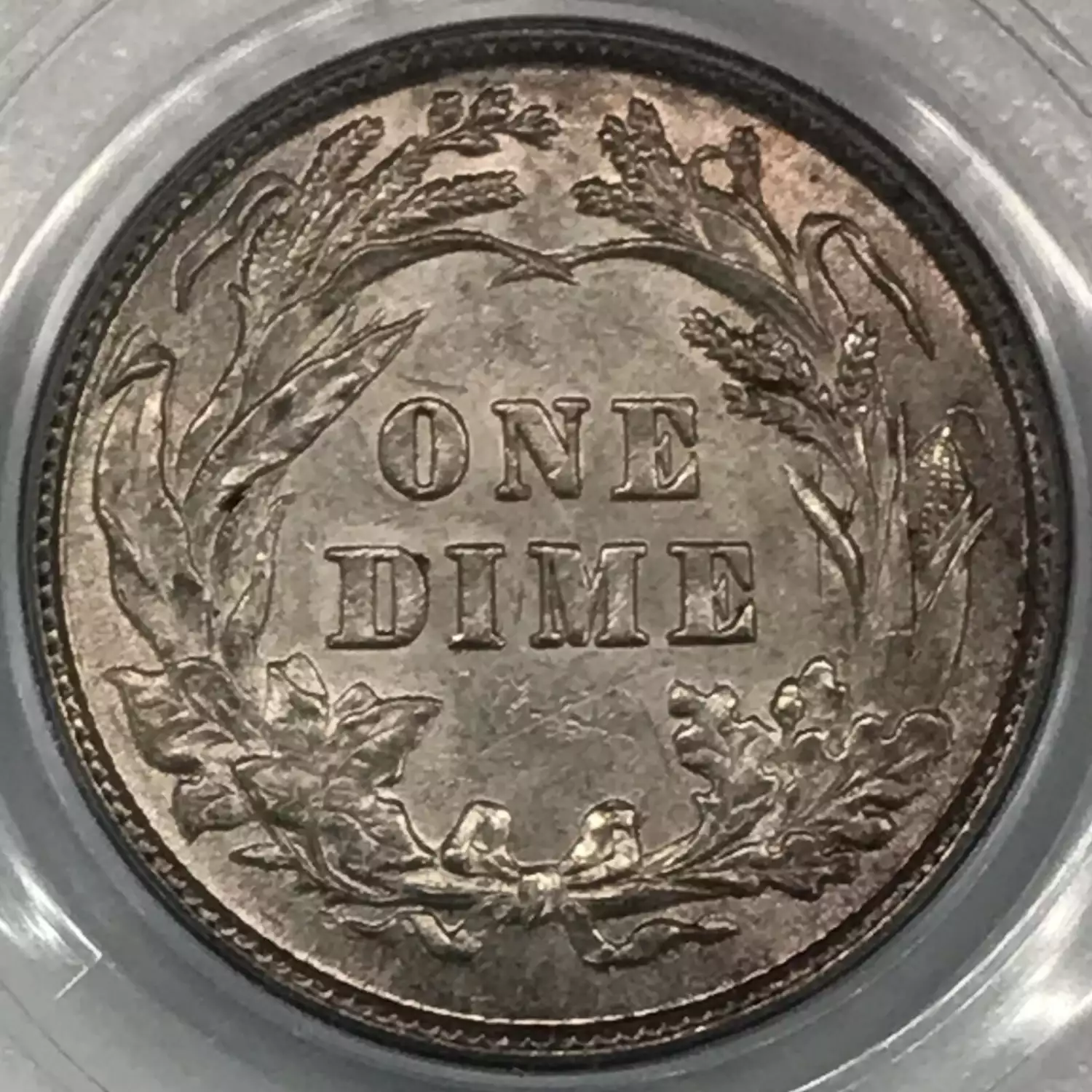 1898 Barber Liberty Head Dime PCGS AU-55 - Old Pueblo Coin