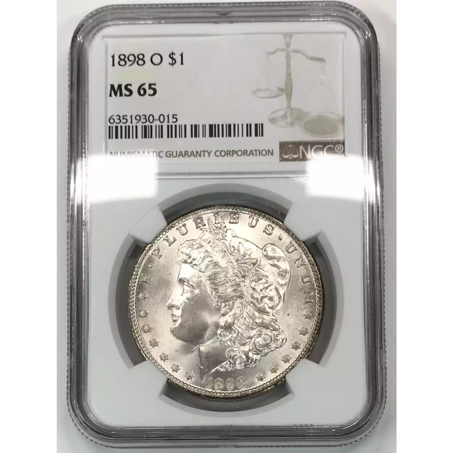 1898-O Morgan Silver Dollar NGC MS-65 - Old Pueblo Coin