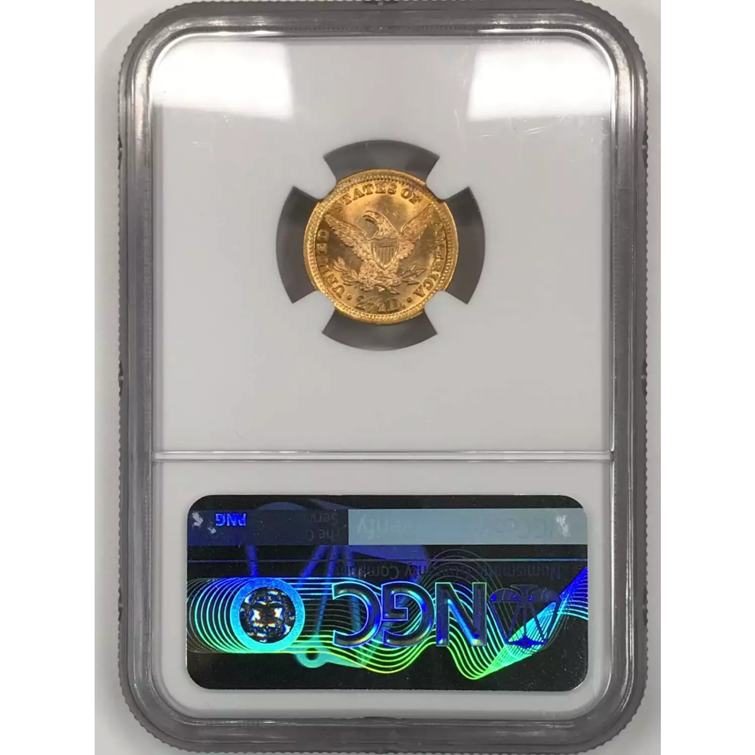 1898 $2.50 Gold Liberty Head Quarter Eagle NGC MS-65 - Old Pueblo Coin