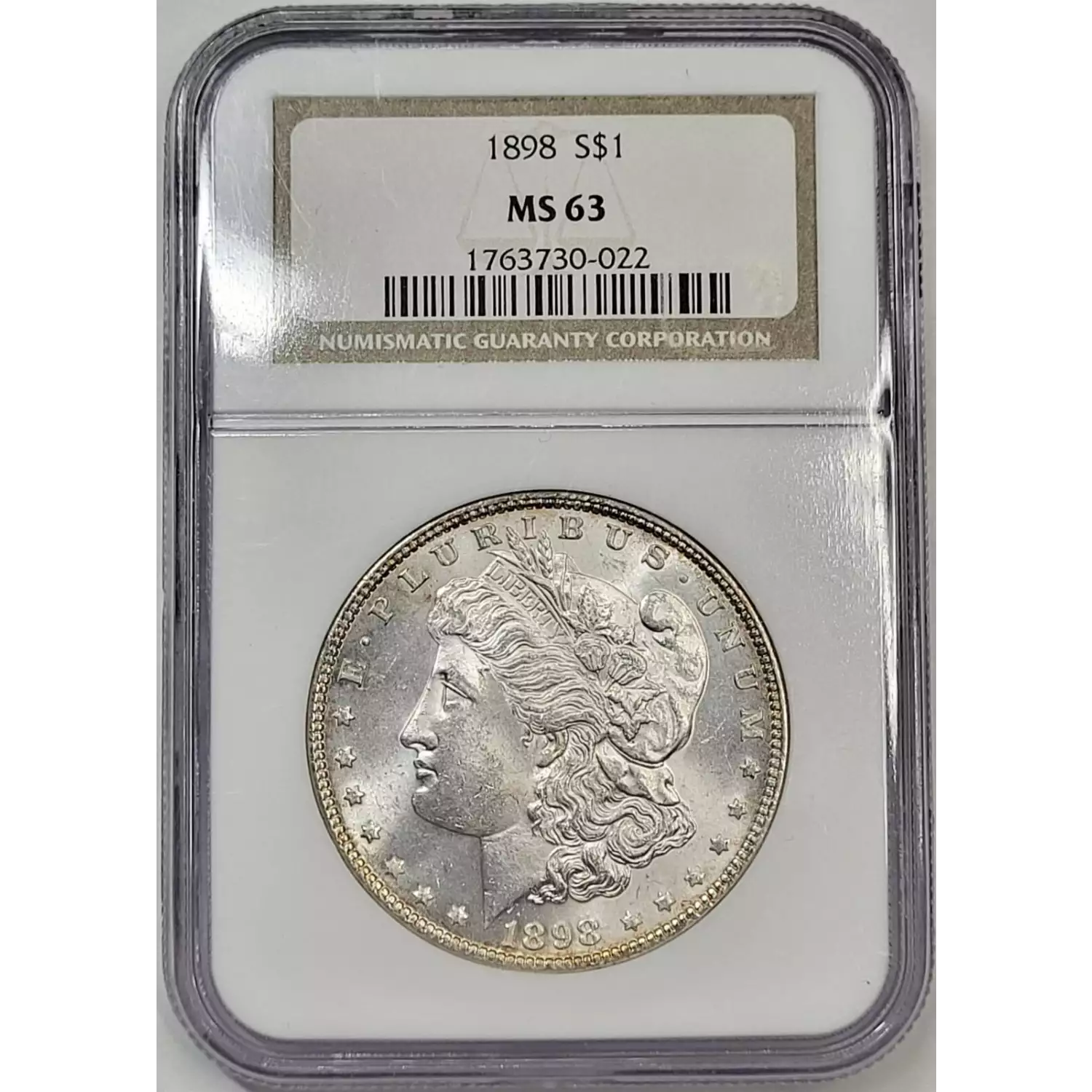 1898 Morgan Silver Dollar NGC MS-63 - Old Pueblo Coin