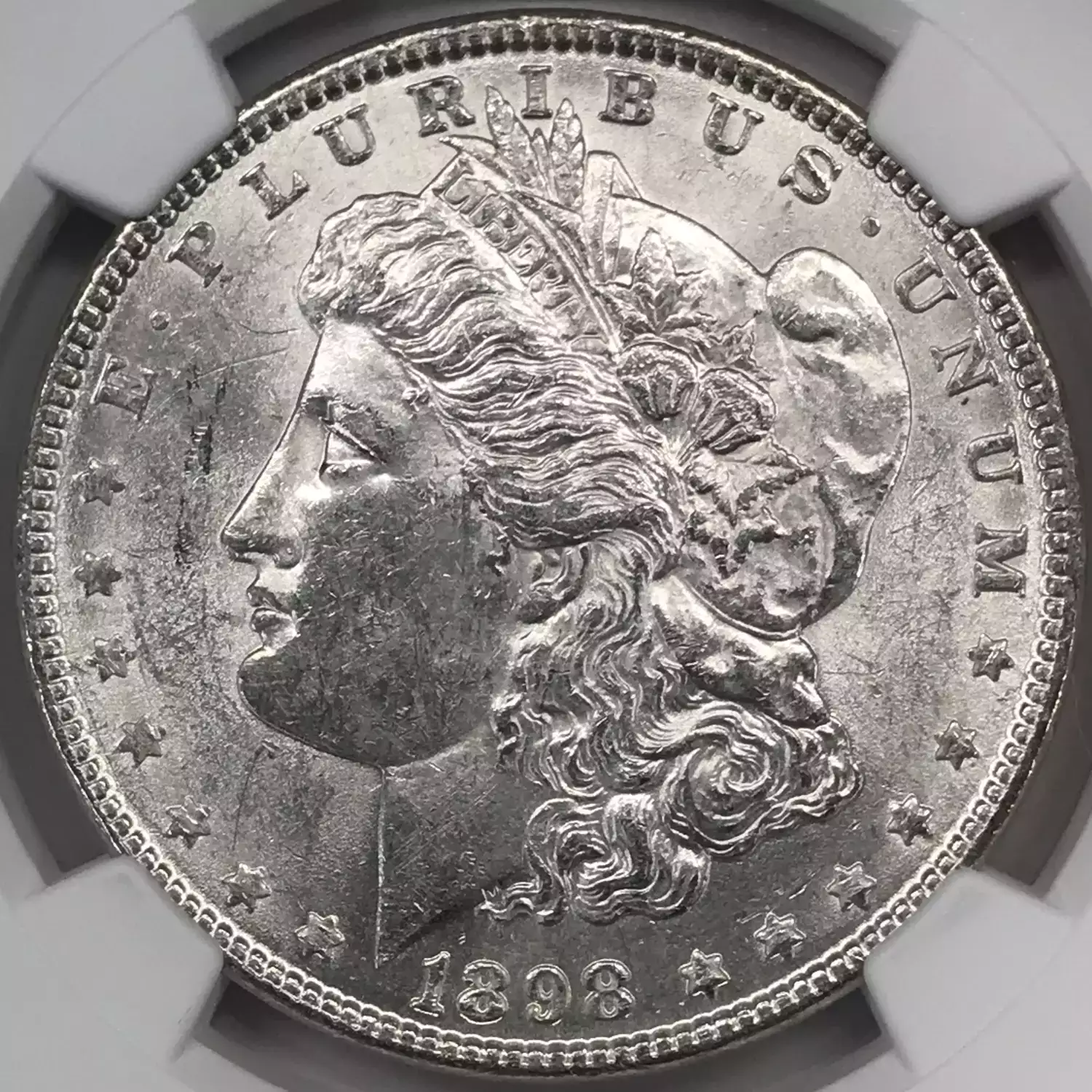 1898 Morgan Silver Dollar NGC MS-61 - Old Pueblo Coin