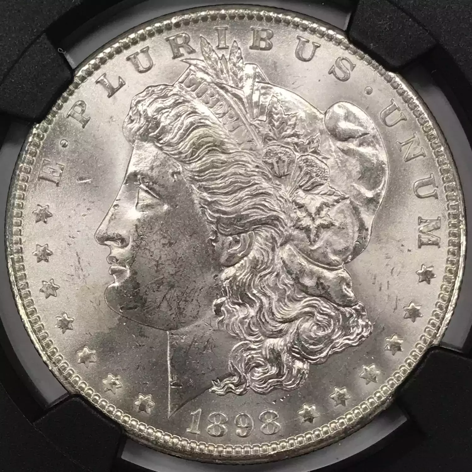 1898-O Morgan Silver Dollar NGC MS-63 Original Bag Fragment Series - Old Pueblo Coin