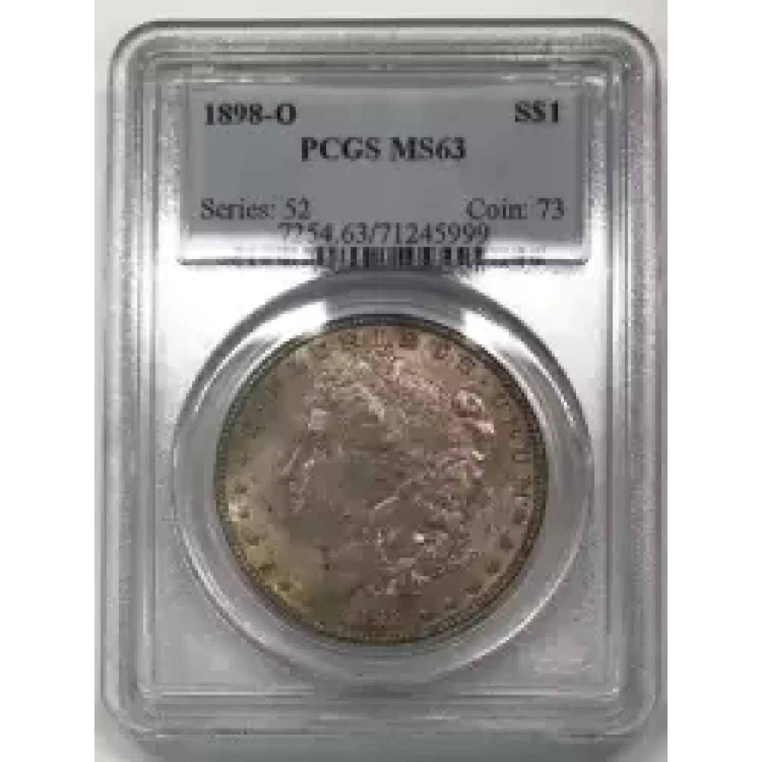1898-O Morgan Silver Dollar PCGS MS-63 - Old Pueblo Coin