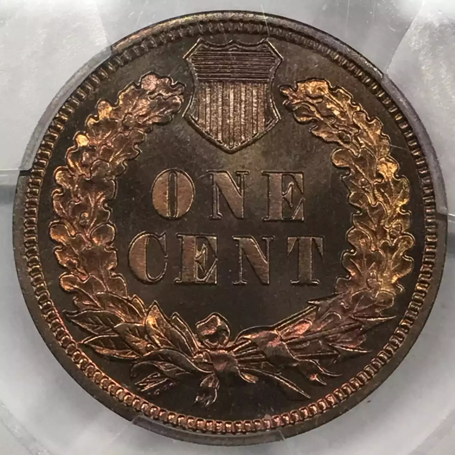 1899 Indian Head Cent PCGS PR-66 RB CAC - Old Pueblo Coin