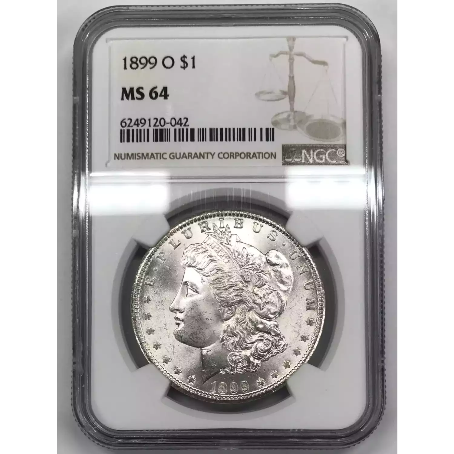 1899-O Morgan Silver Dollar NGC MS-64 - Old Pueblo Coin