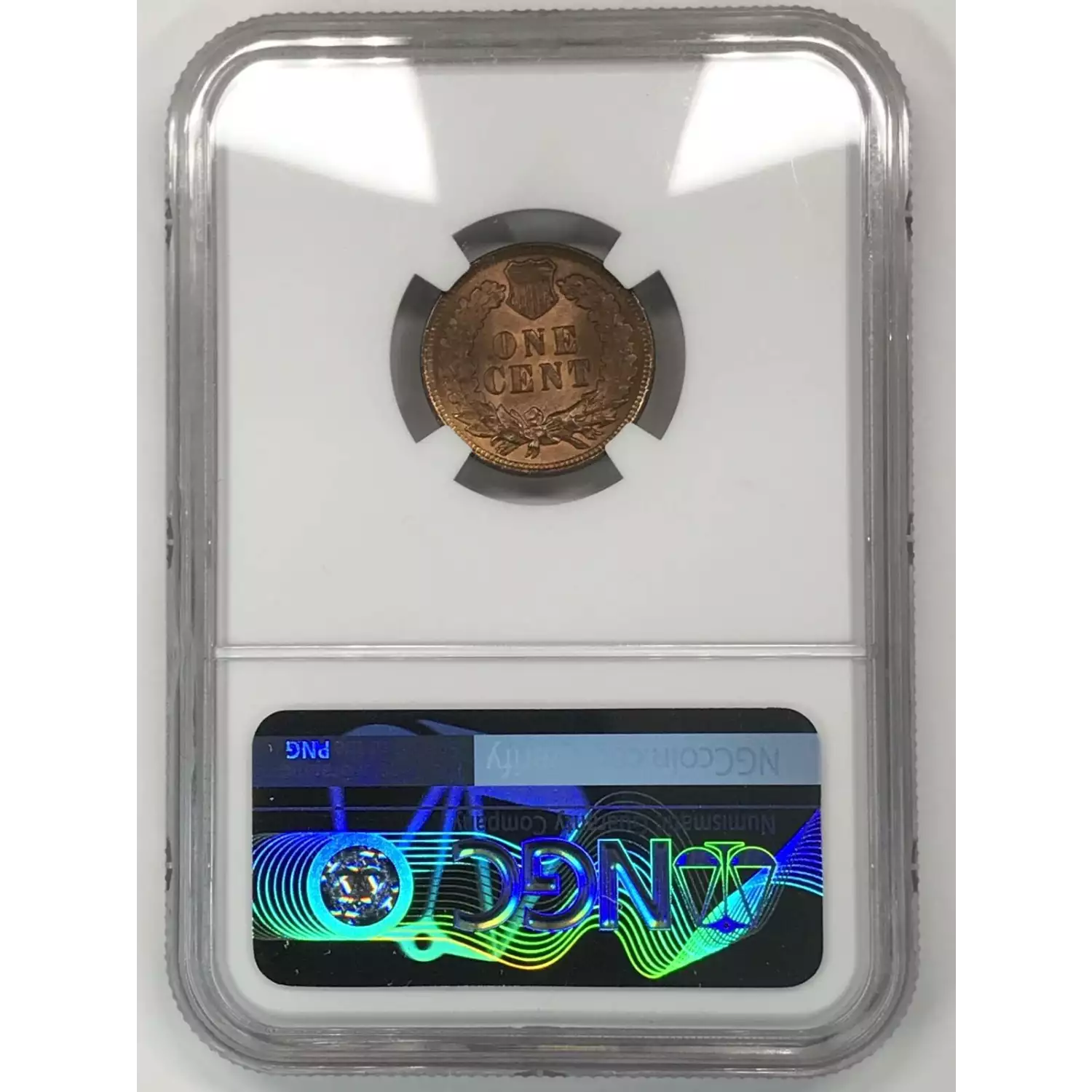 1899 Indian Head Cent NGC MS-63 RB - Old Pueblo Coin