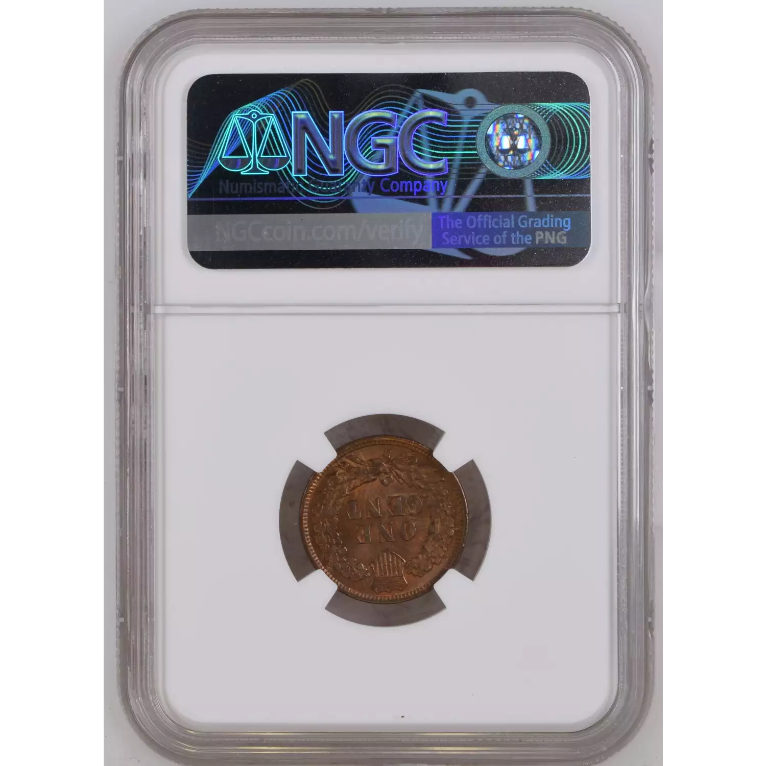 1899 Indian Head Cent NGC MS-64 RB - Old Pueblo Coin