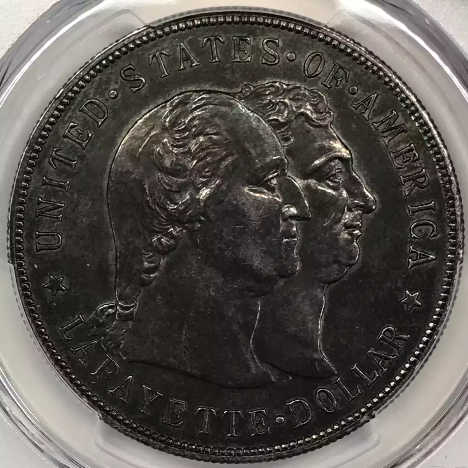 1900 Lafayette Commemorative Silver Dollar PCGS Genuine - AU Details ...