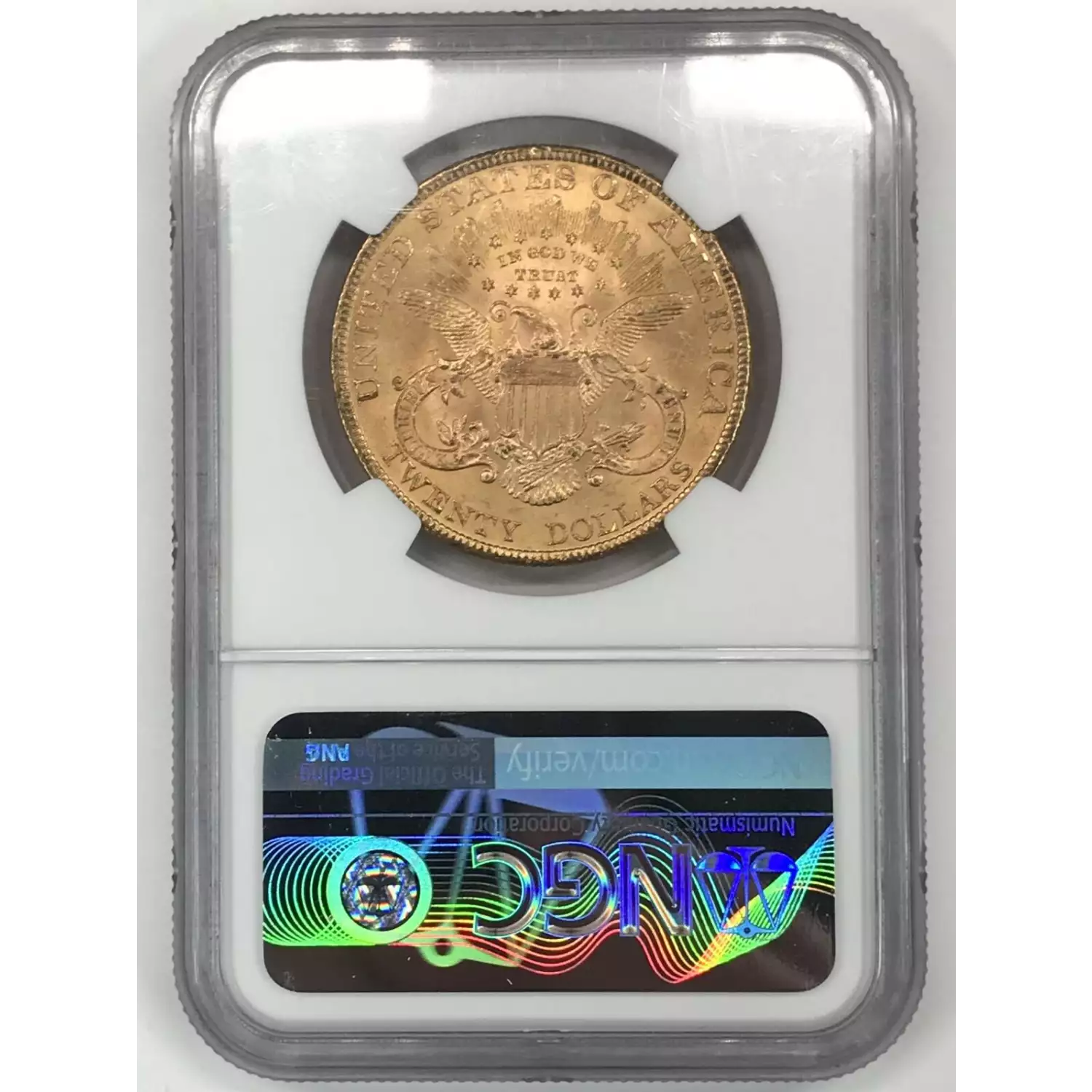 1900 Liberty Head $20 Gold Double Eagle NGC MS-63 - Old Pueblo Coin