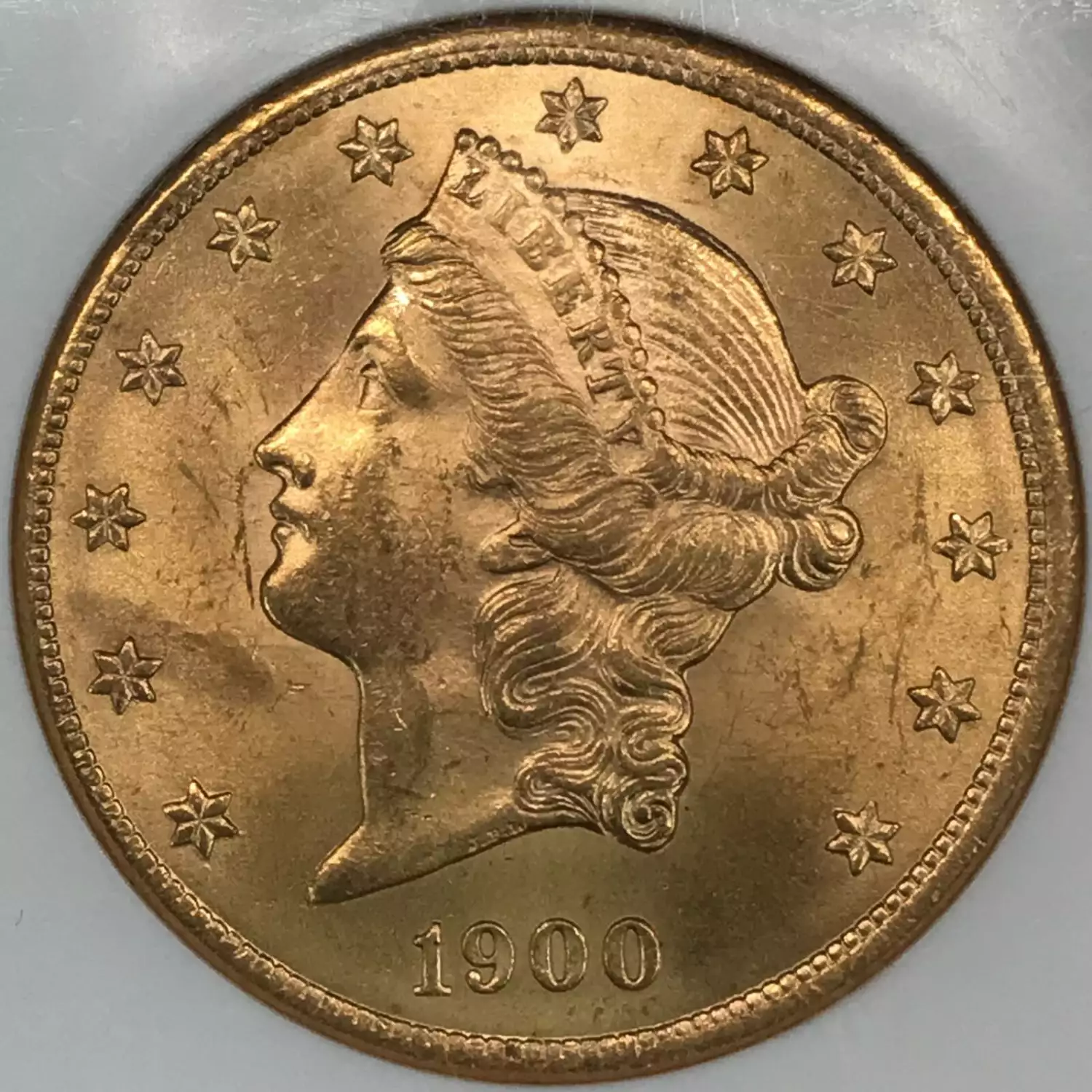 1900 Liberty Head $20 Gold Double Eagle NGC MS-63 - Old Pueblo Coin