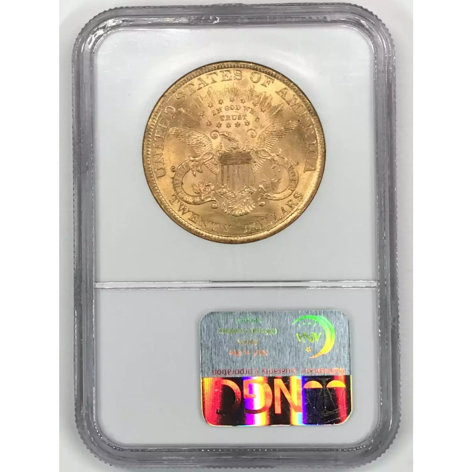 1900 Liberty Head $20 Gold Double Eagle NGC MS-63 - Old Pueblo Coin