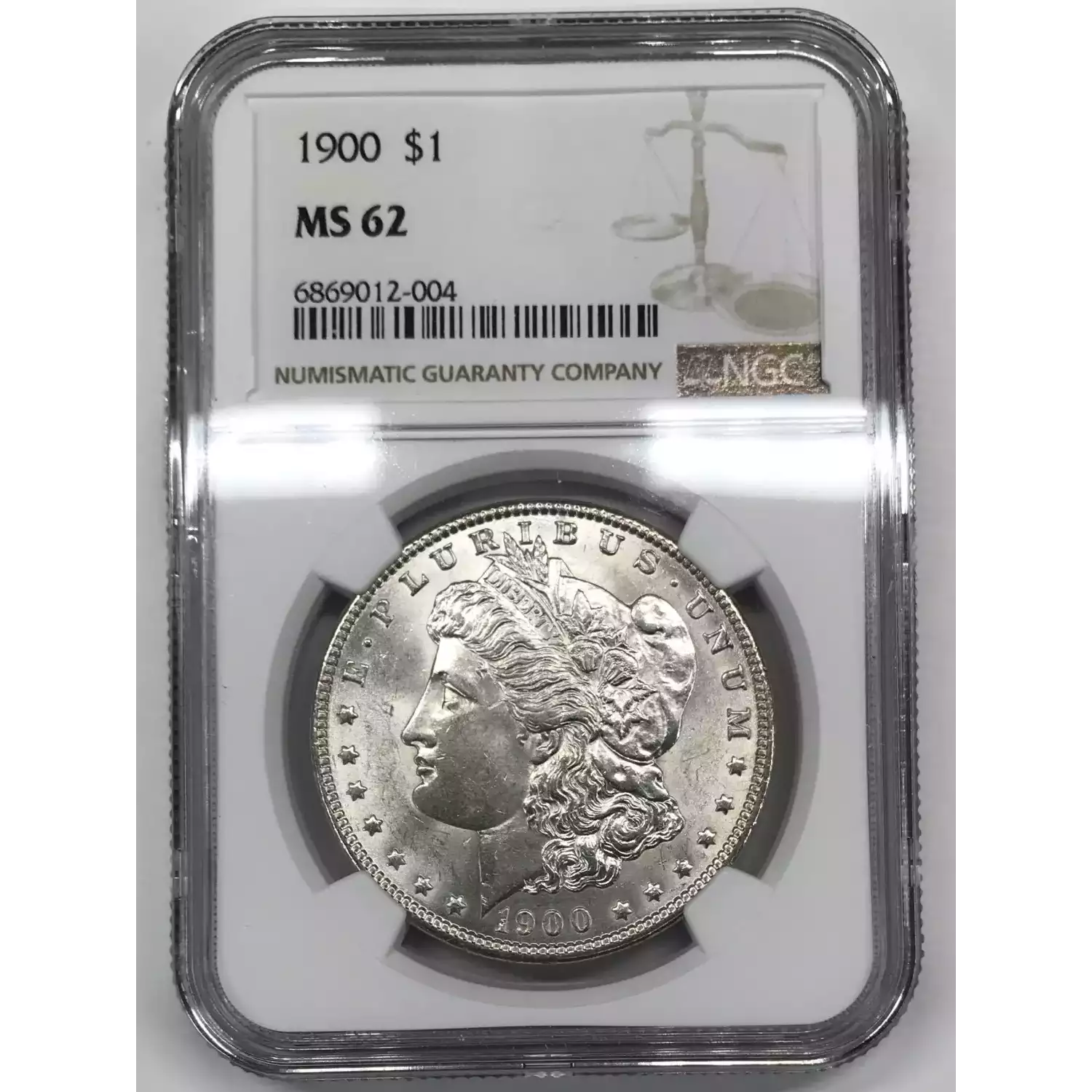 1900 Morgan Silver Dollar NGC MS-62 - Old Pueblo Coin