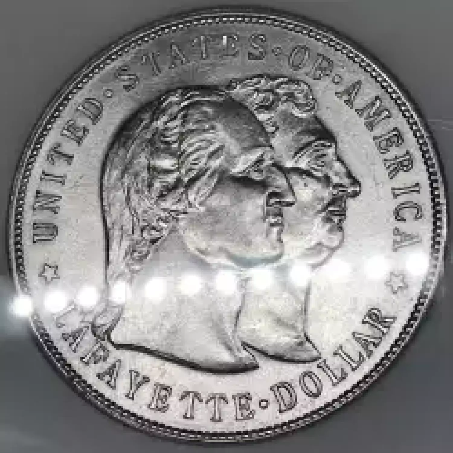 1900 Lafayette Commemorative Silver Dollar NGC AU-55 LAFAYETTE - Old ...