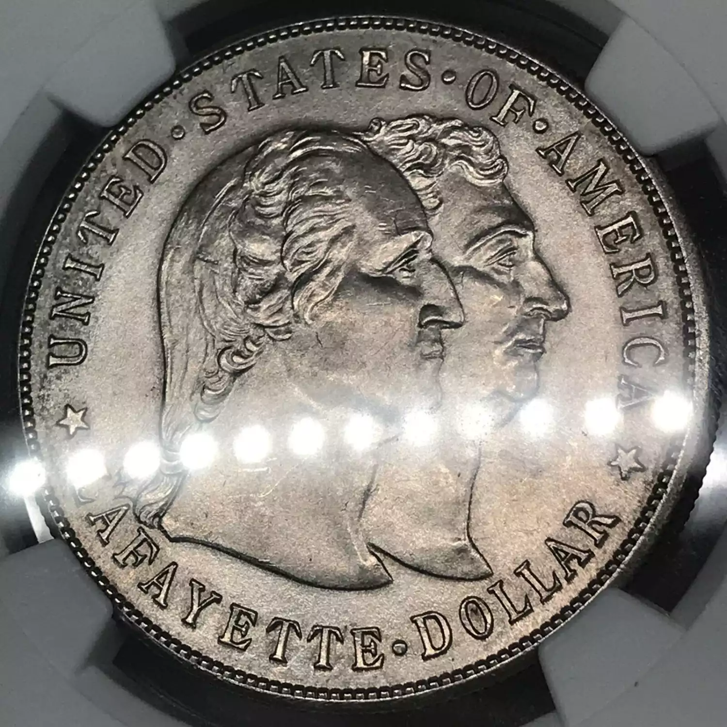 1900 Lafayette Commemorative Silver Dollar NGC UNC Details - Old Pueblo ...