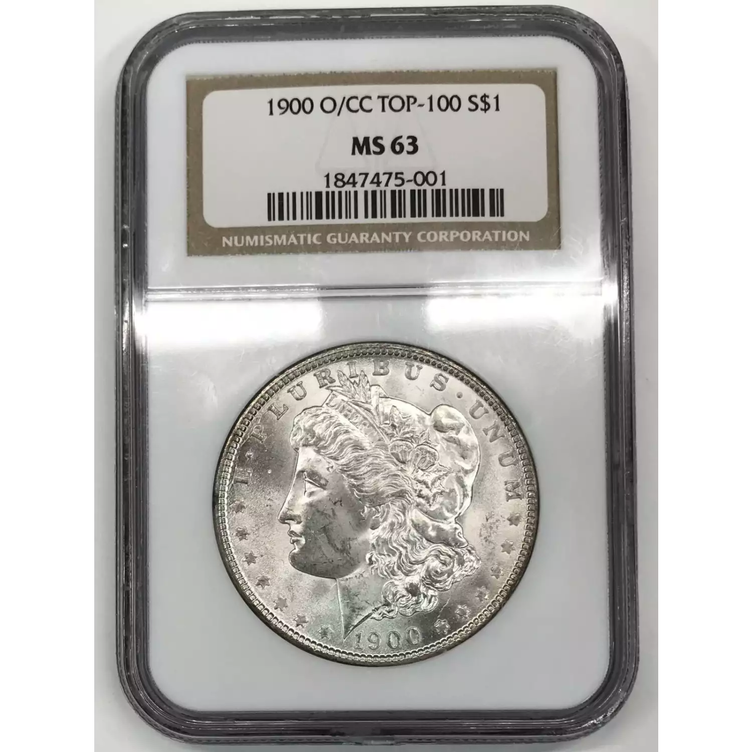 1900-O Morgan Silver Dollar NGC MS-63 Top 100 VAM-11 O/CC - Old Pueblo Coin