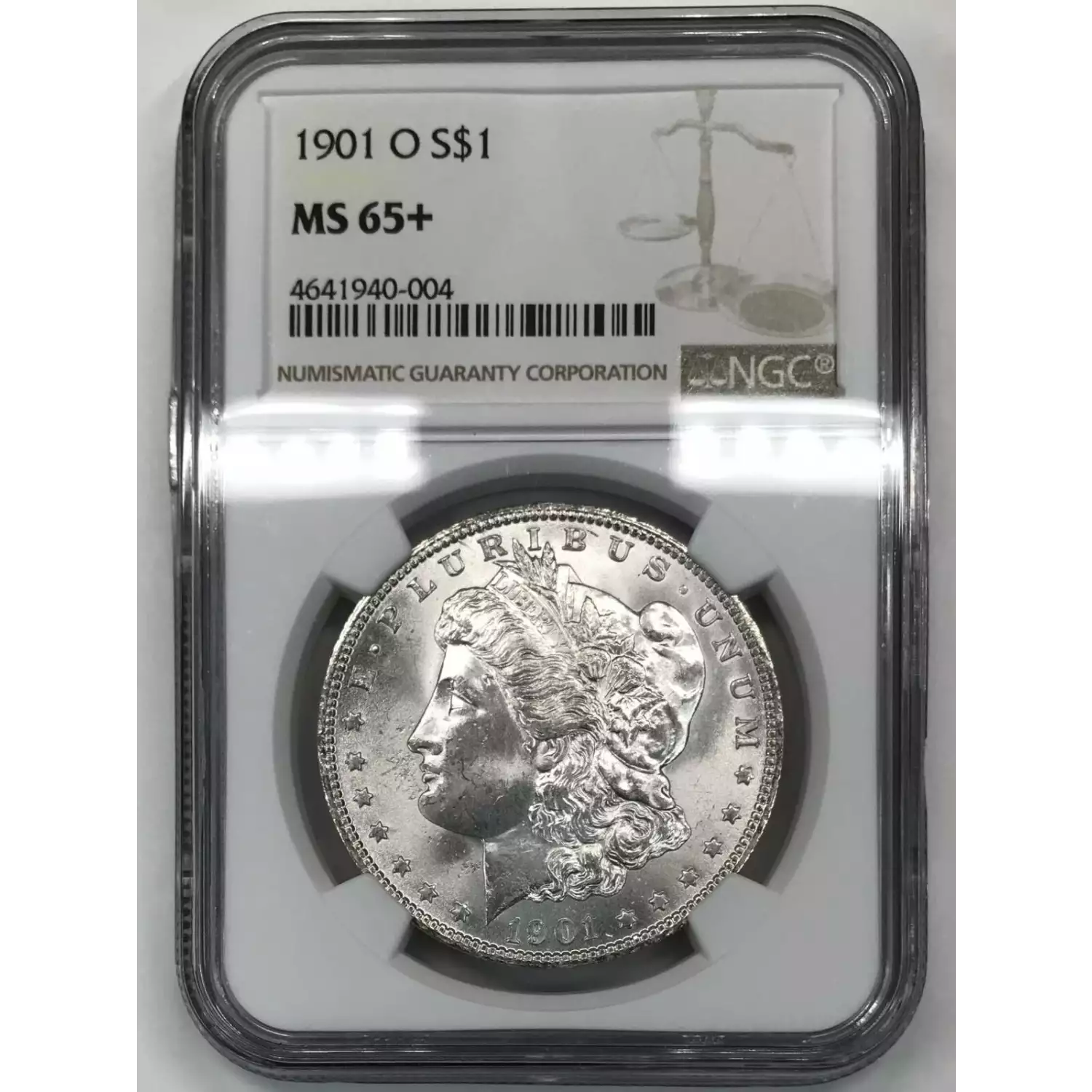 1901-O Morgan Silver Dollar NGC MS-65+ - Old Pueblo Coin