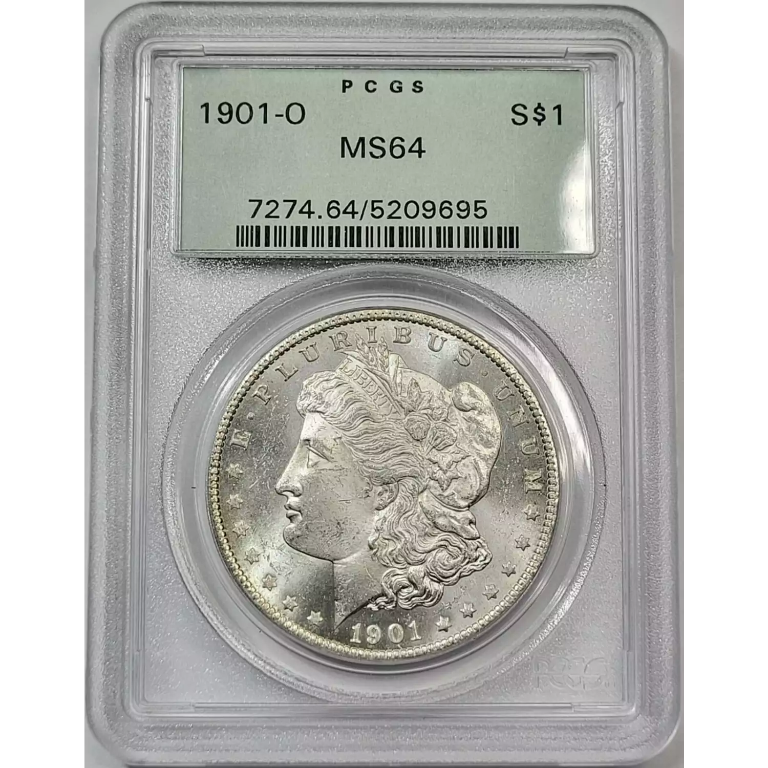1901-O Morgan Silver Dollar PCGS MS-64 - Old Pueblo Coin